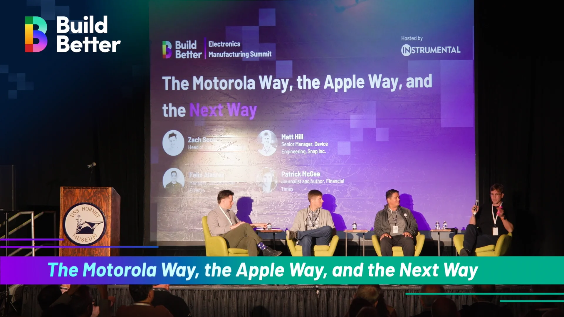 The Motorola Way, the Apple Way, and the Next Way | Build Better 2024