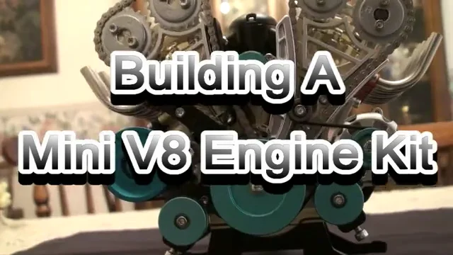 Building a Mini V8 Engine Kit
