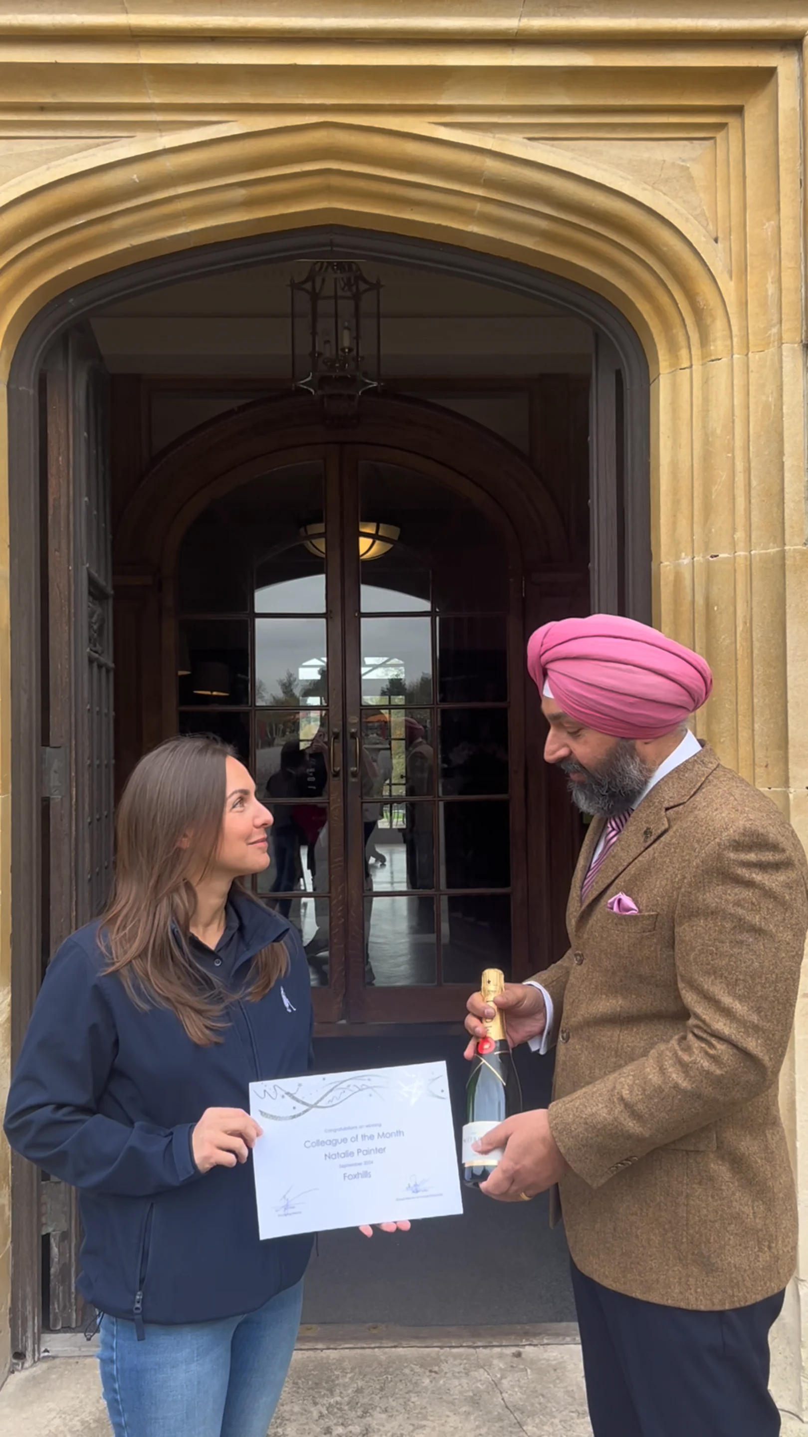 Natalie Painter - Front-of-House Colleague of the Month for September