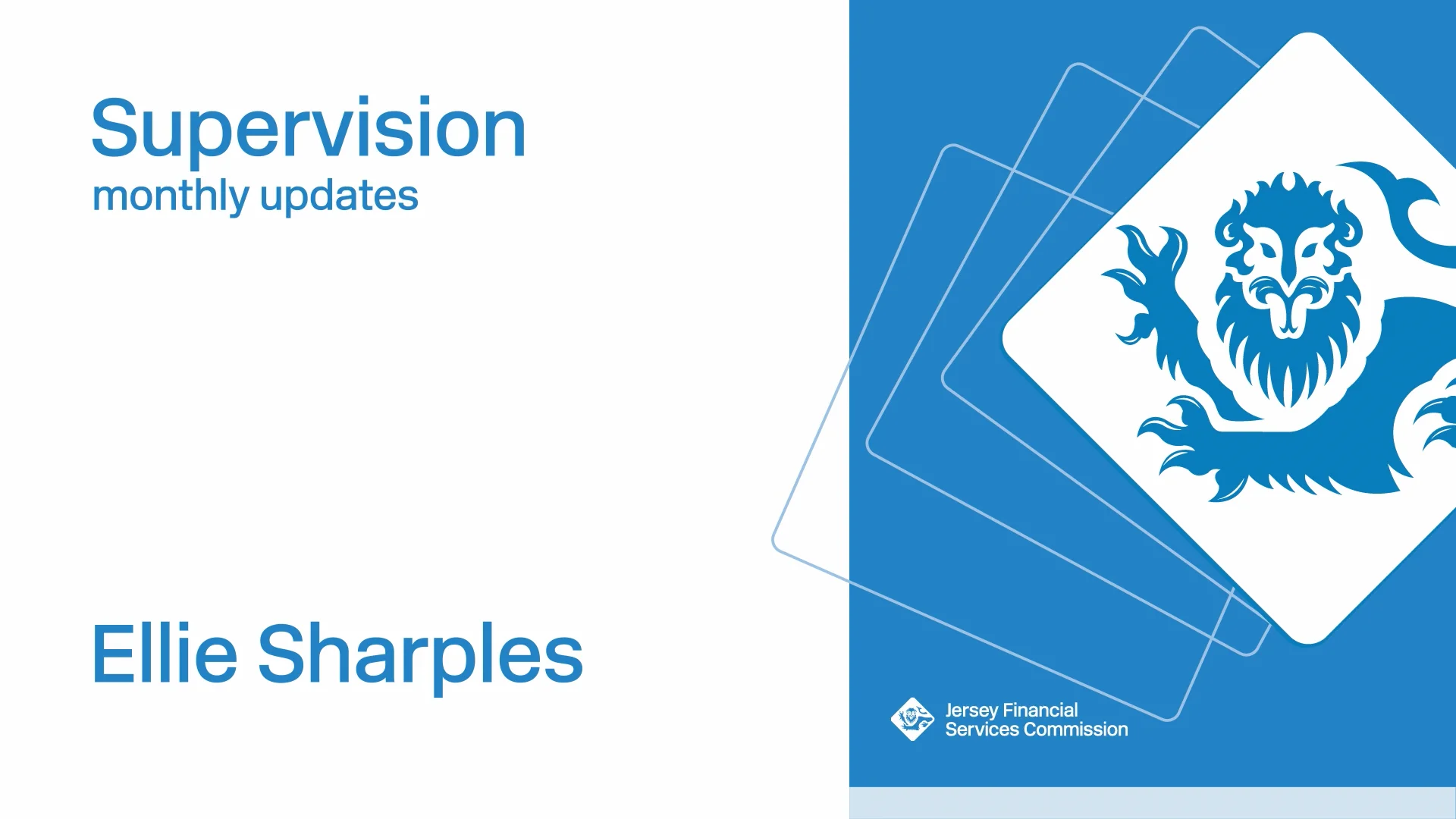 Supervision monthly update - November 2024