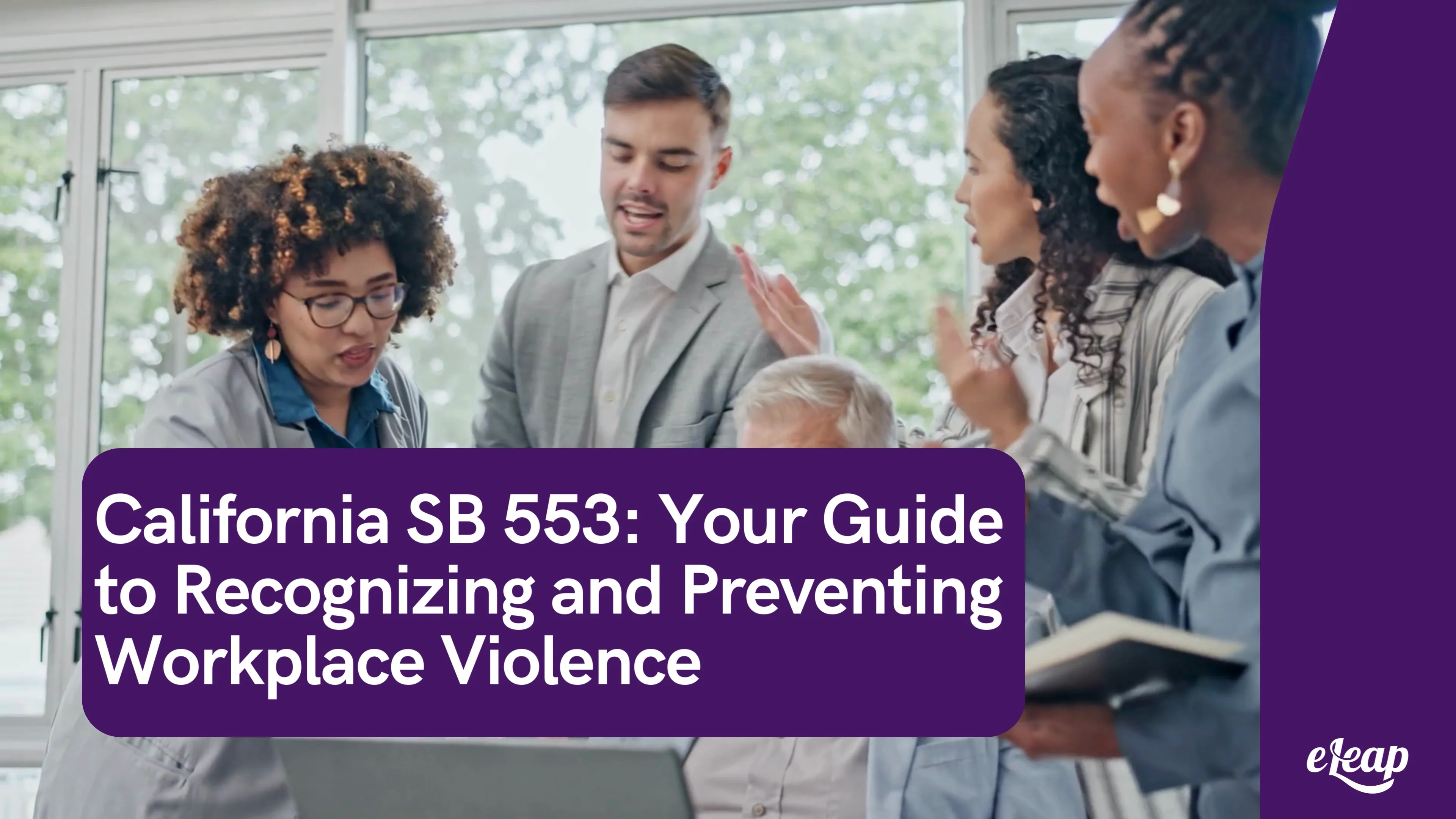 SB 553 Workplace Violence Prevention Course: Ensuring Safety ...