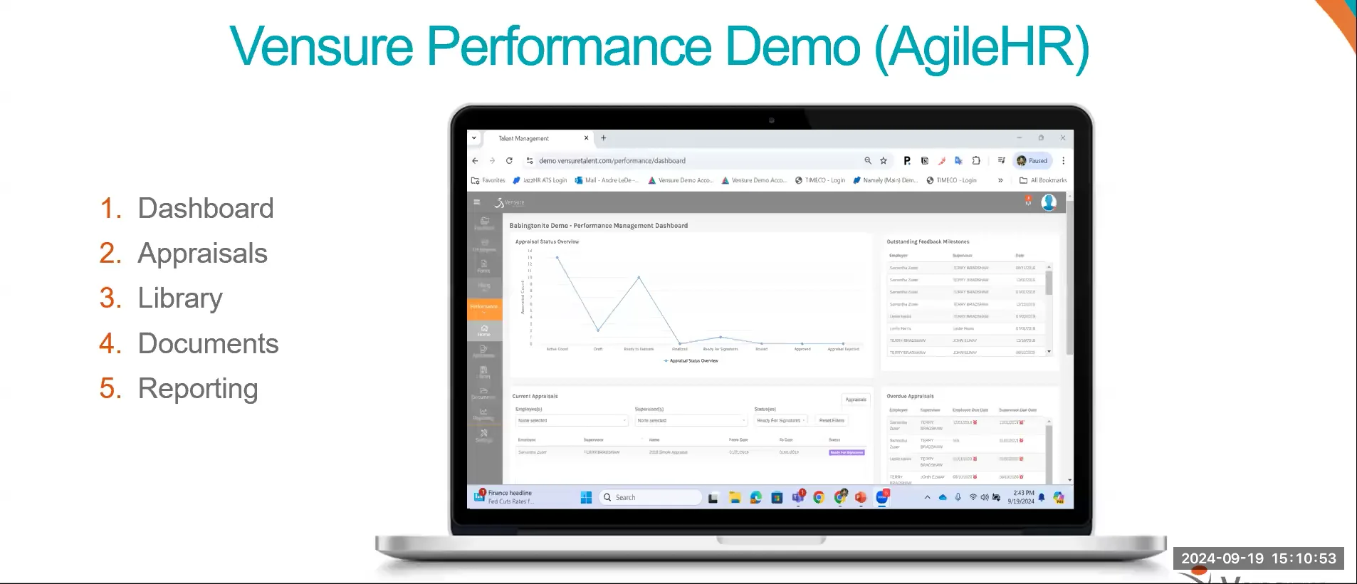 Agile Performance Management Demo