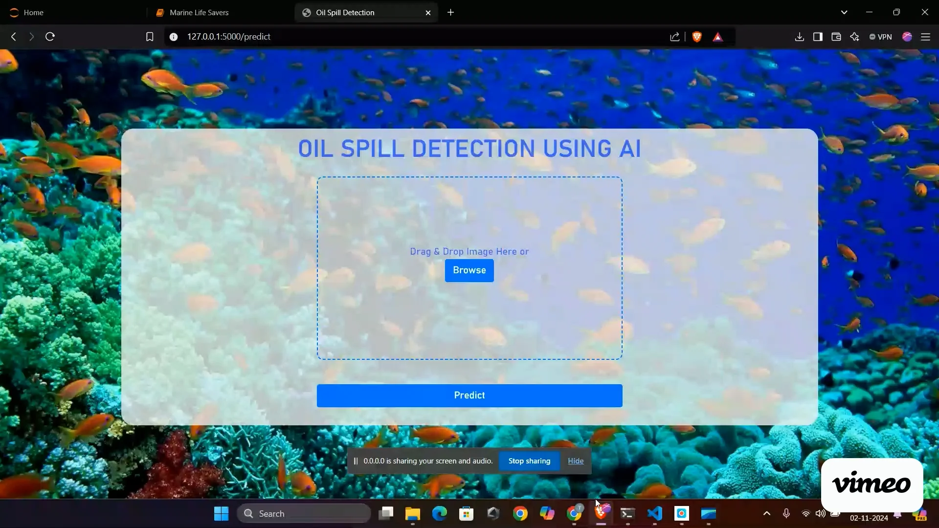 Exploring the Oil Spill Detection Model: A Seamless Web Interface for ...