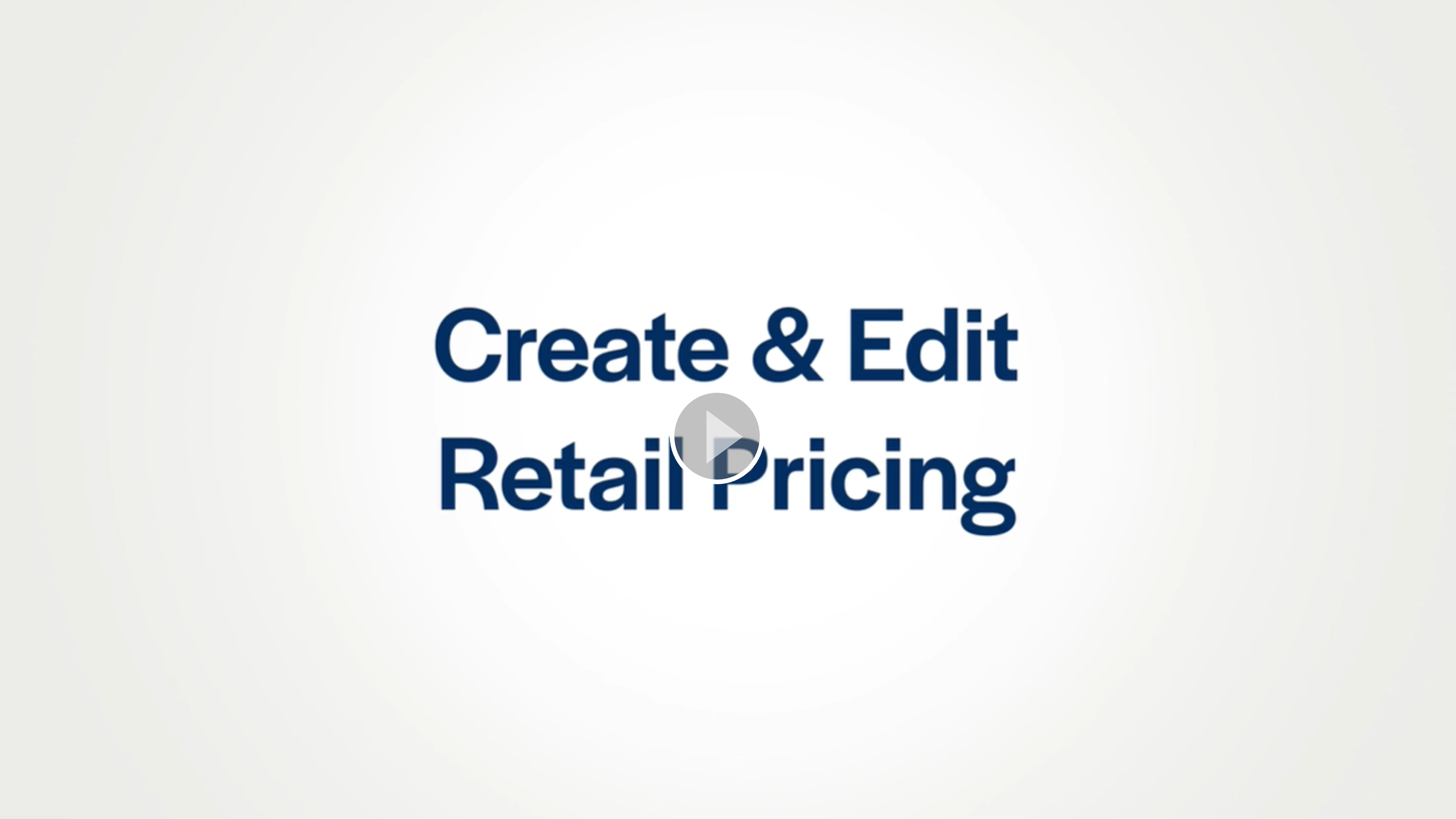 Chapter 5: Create & Edit Retail Pricing - Family Choices Digital Showroom