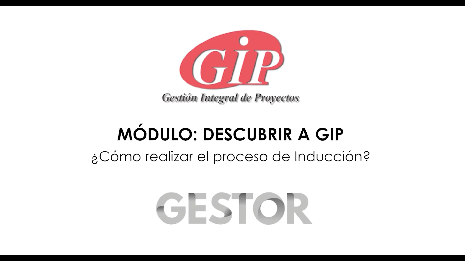 Tutorial Inducción a GIP