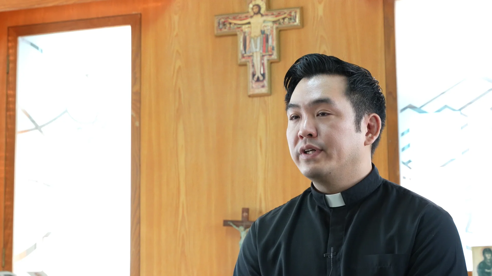 Hong Kong: Father Daniel Kim raw interview