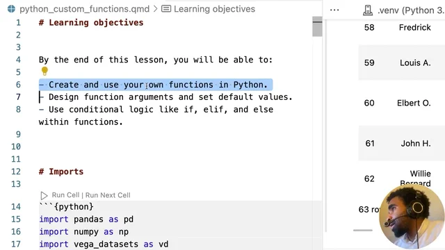 Functions and Conditionals in Python