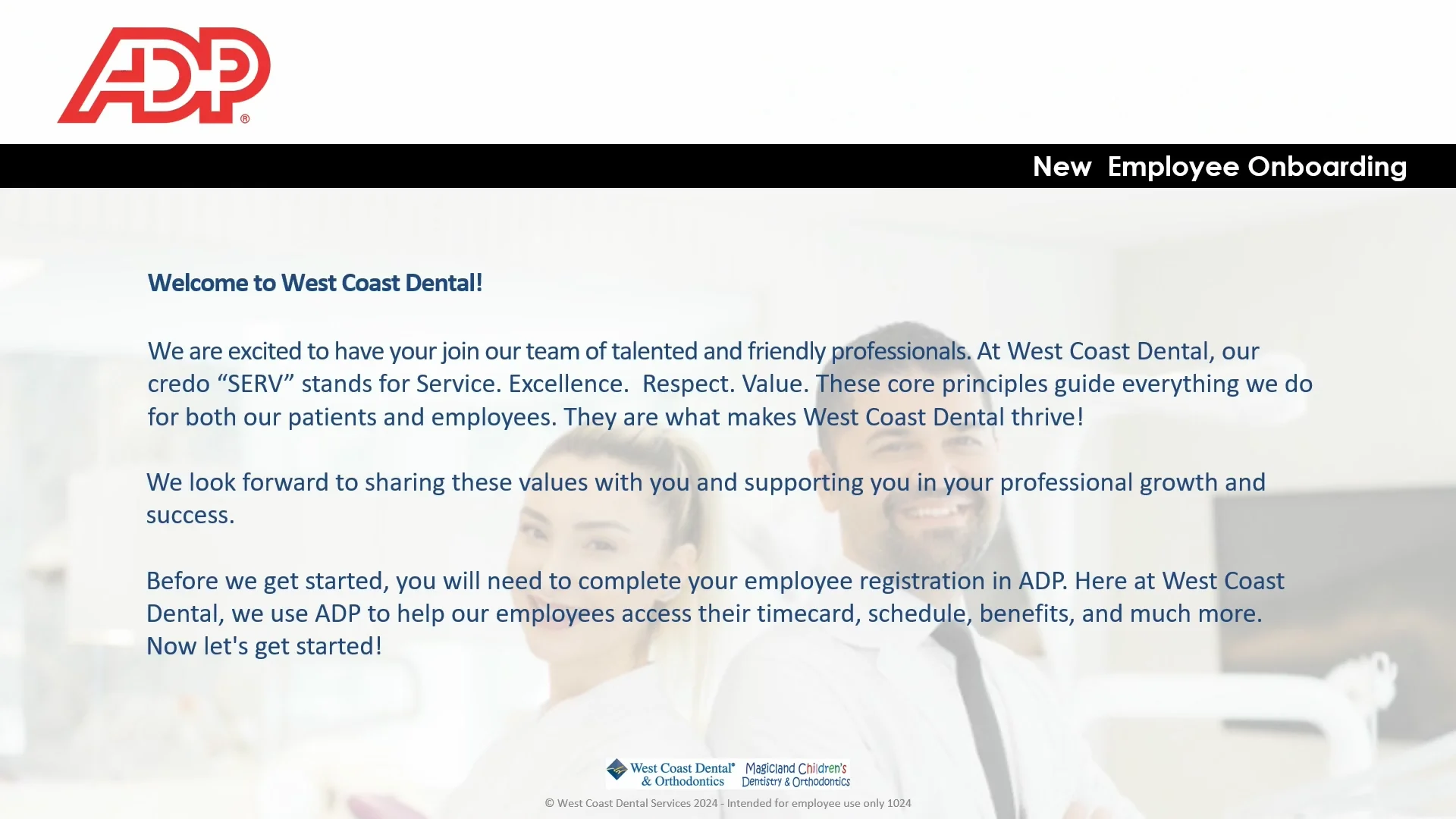 ADP - New Employee Profile