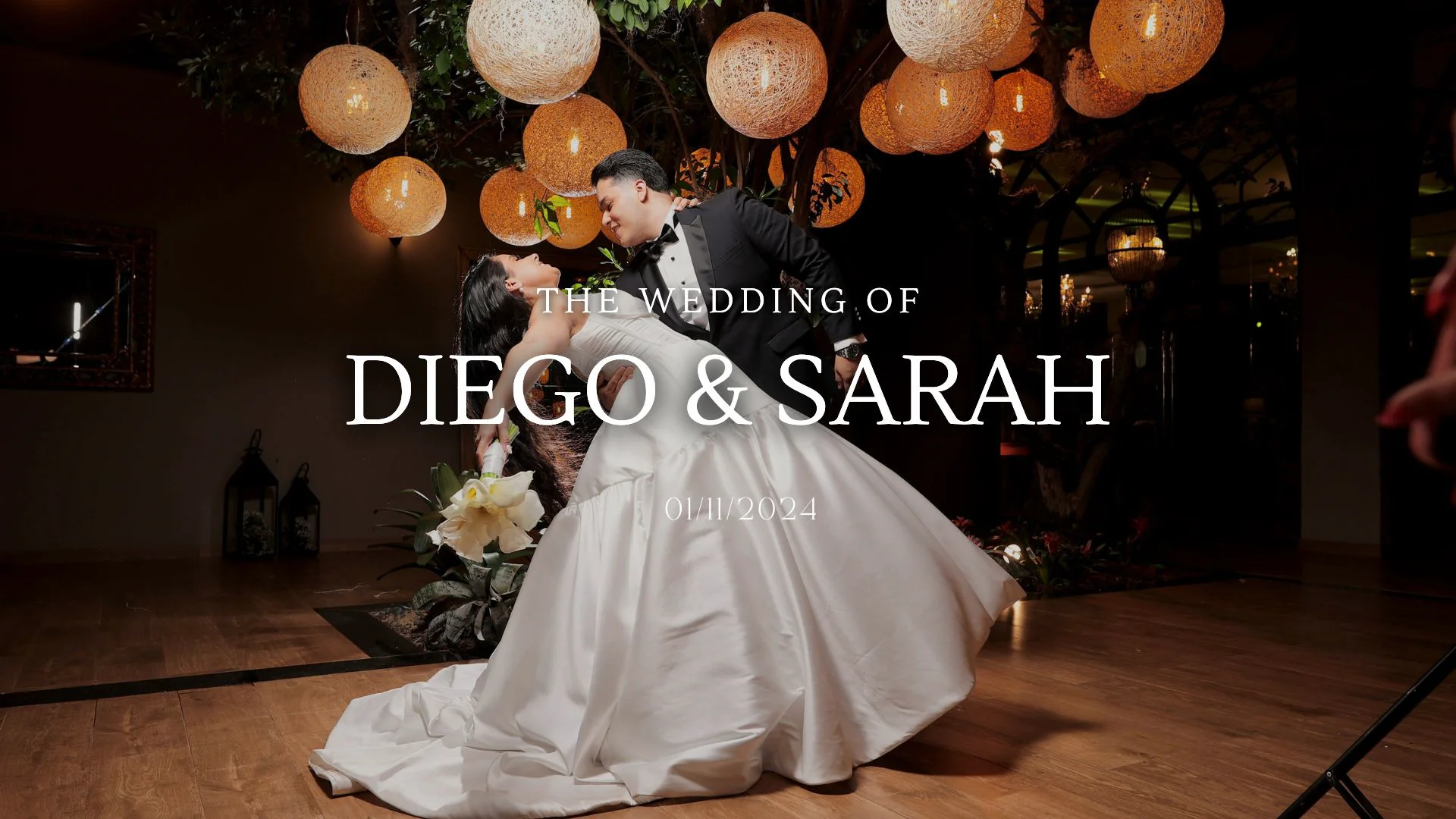 Diego & Sarah Wedding Trailer // Wedding Cinematography / Wedding ...