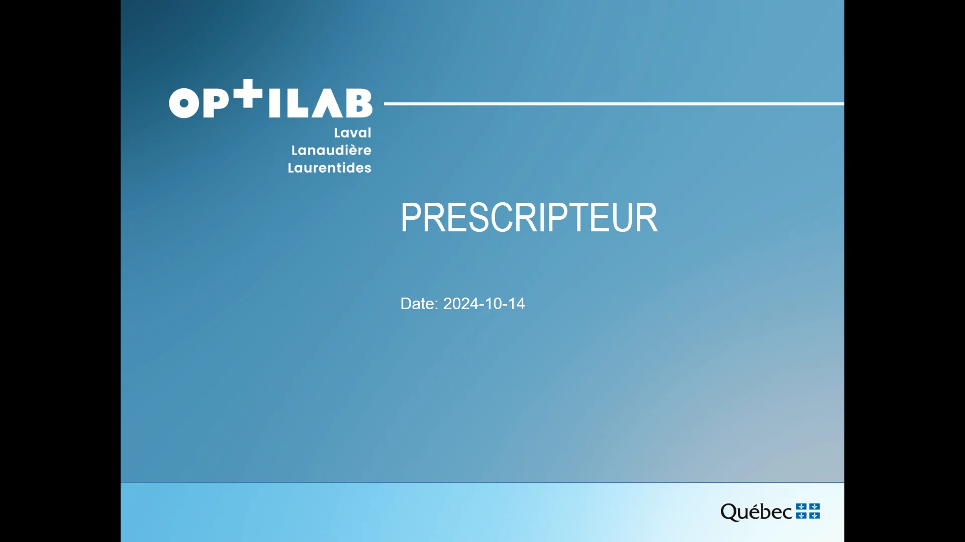 PRESCRIPTEUR