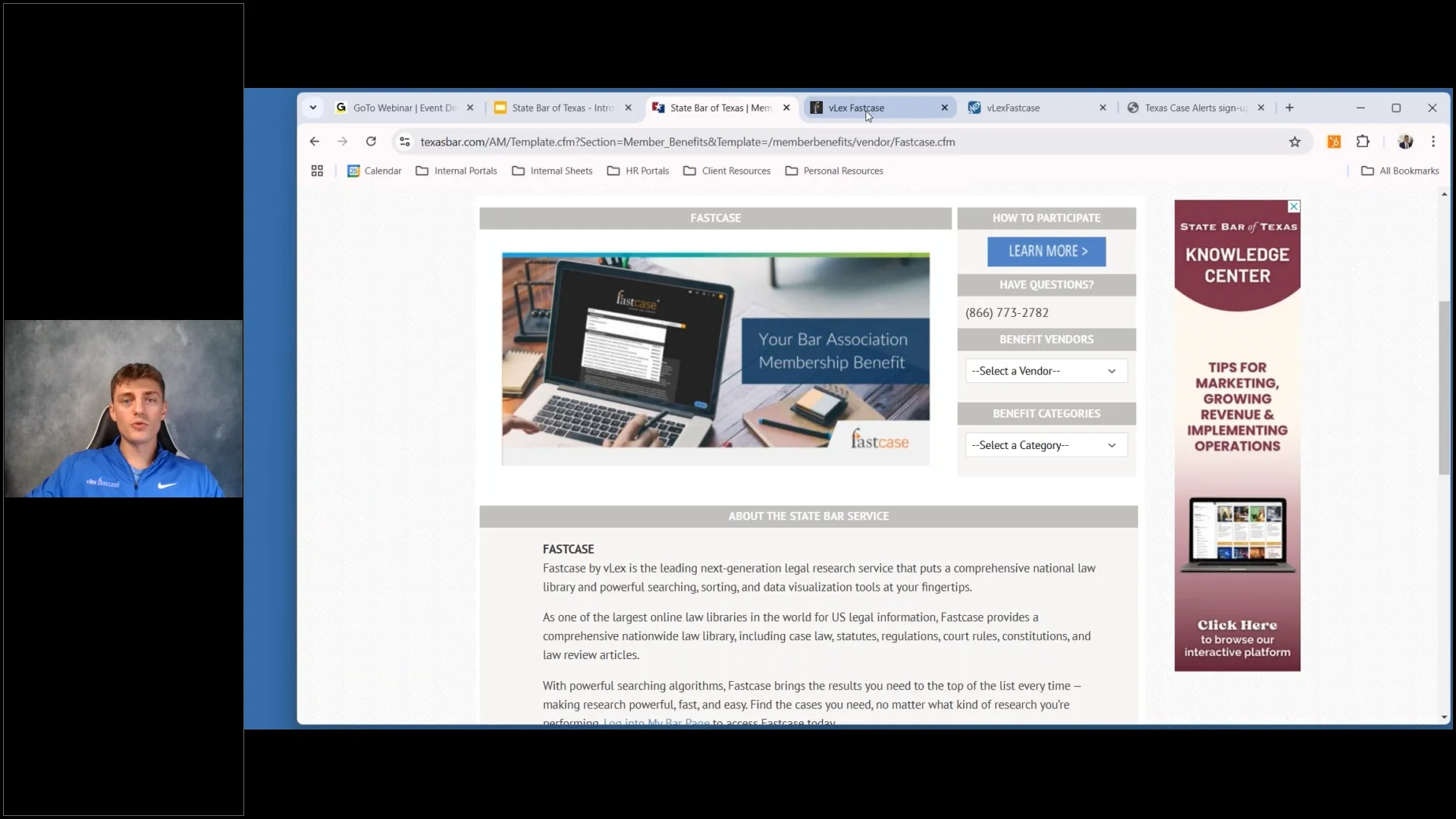 vLex Fastcase Benefit Introduction - State Bar of Texas