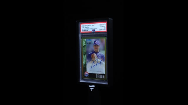 2023 Bowman Draft '95 Gold Refractor Tom Brady AUTO /50 #95AVTB PSA 10 ...