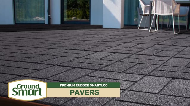Rubber Paver Tiles - Ground Smart Rubber Mulch