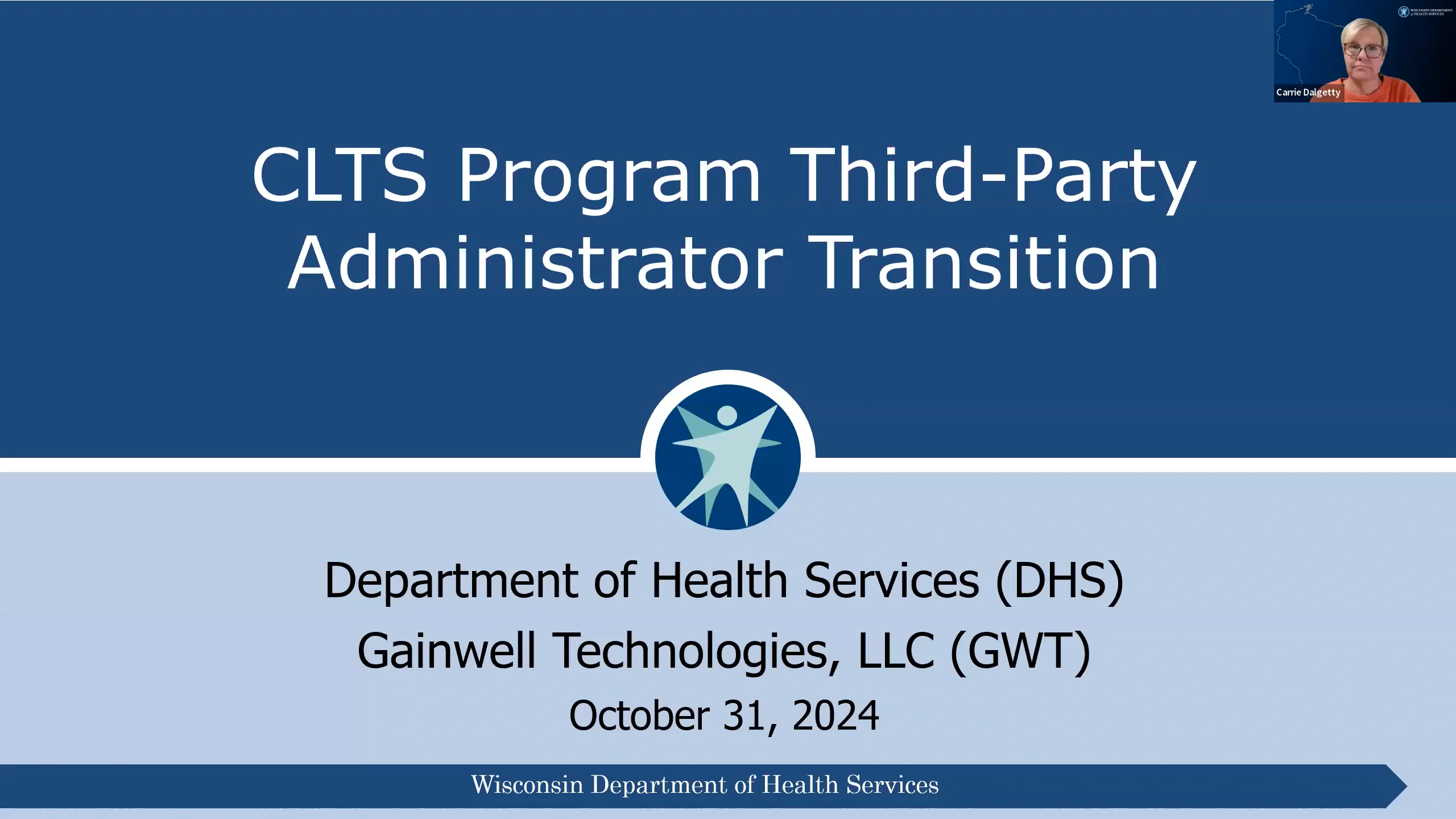 CLTS Program Third-Party Administrator (TPA) Provider Webinar (Oct. 31 ...
