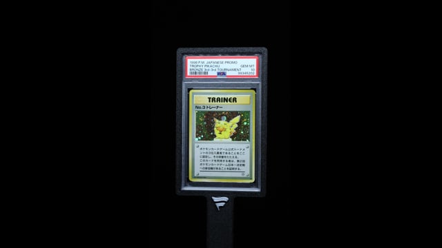 1998 Pokemon Japanese Promo 3rd Tournament Bronze 3rd Trophy Pikachu ...