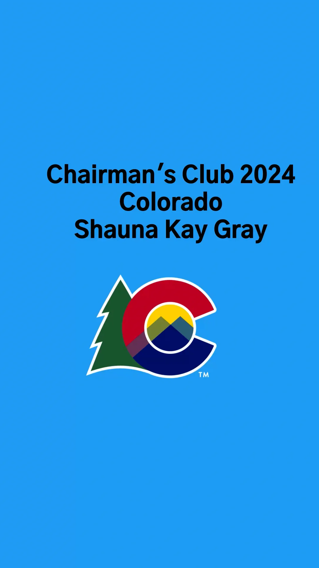 2024 Chairman's Club_Colorado_Shauna Kay Gray