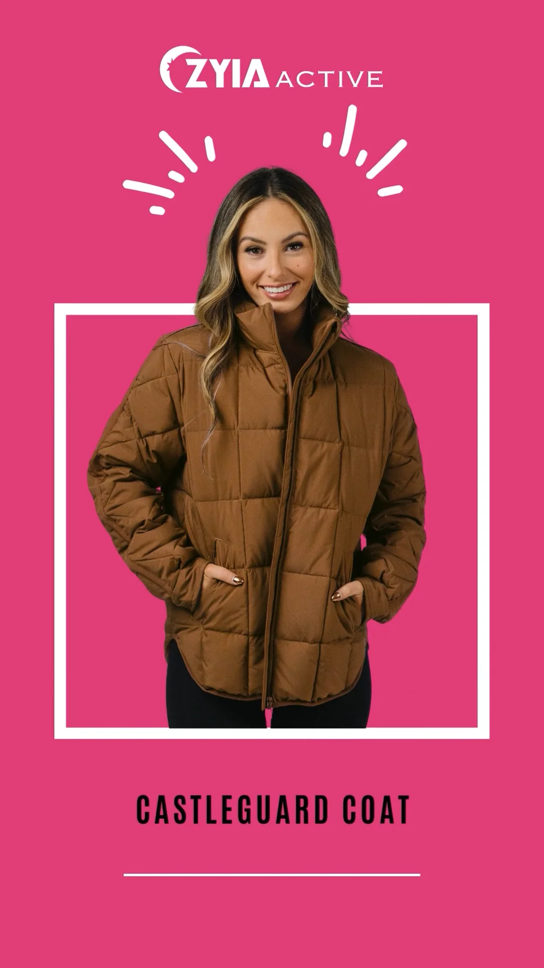 Castleguard Coat | Toffee #3937