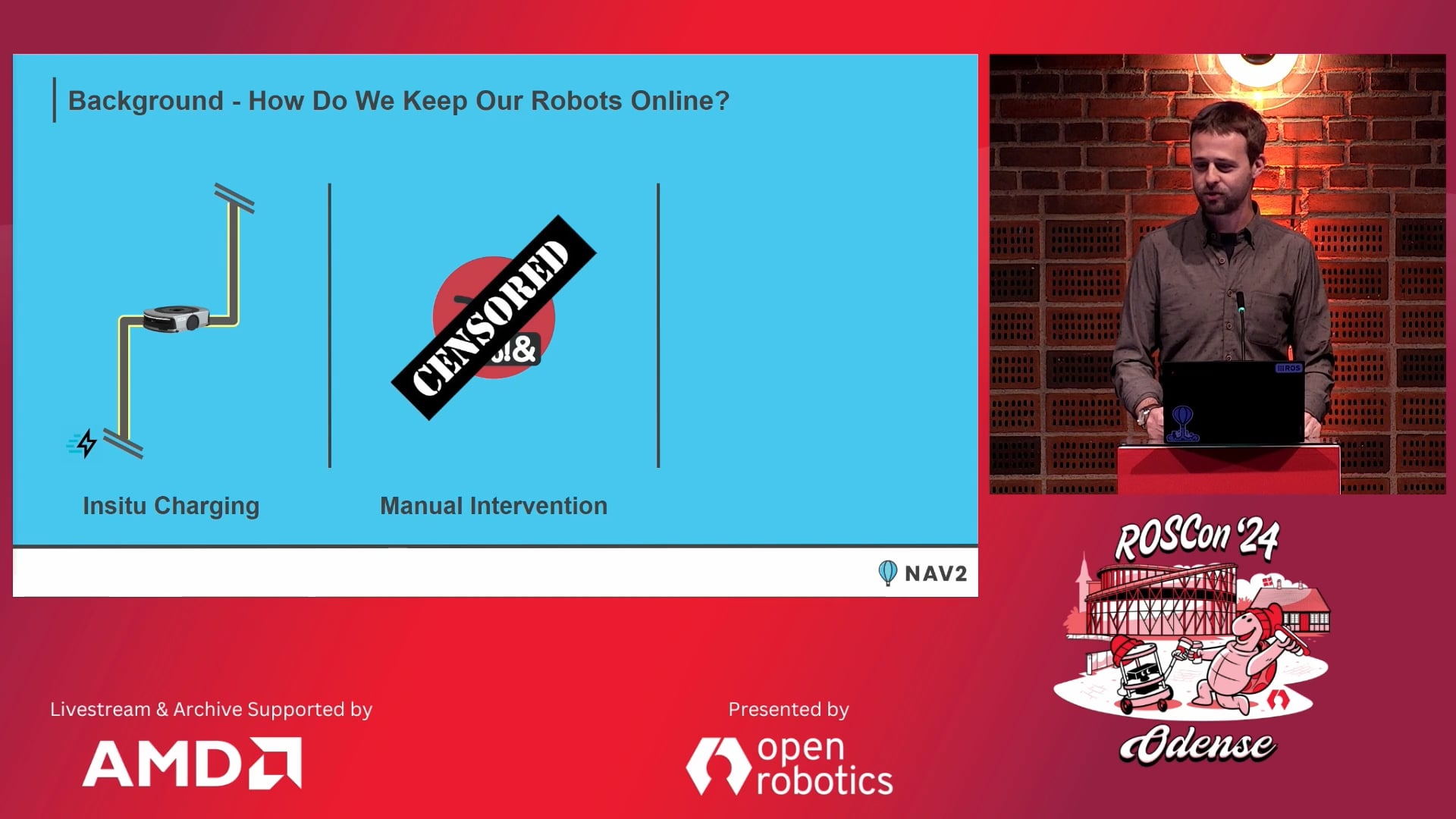 On Use of Nav2 Docking