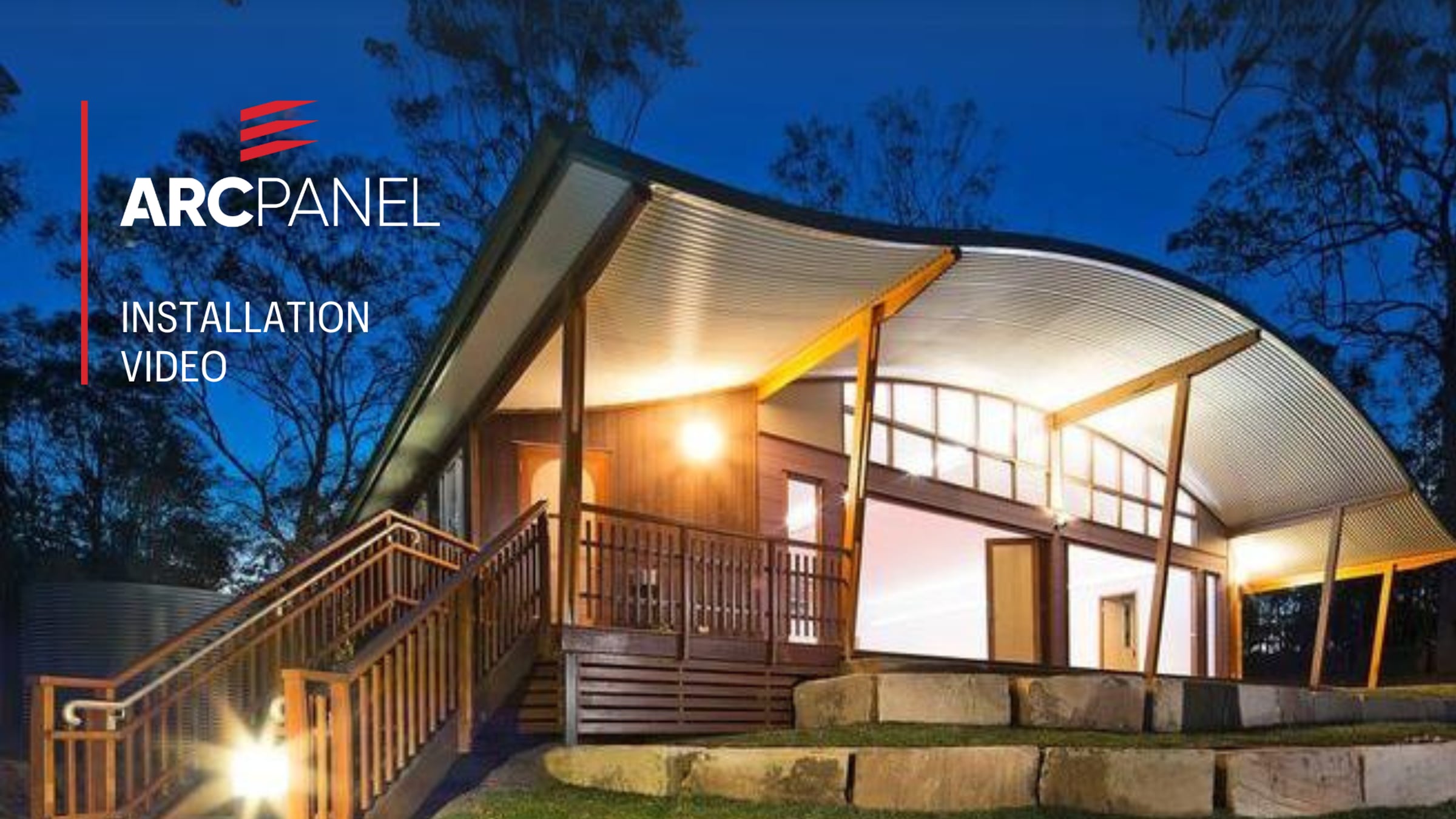 ARCPANEL Insulated Panels Installation Video