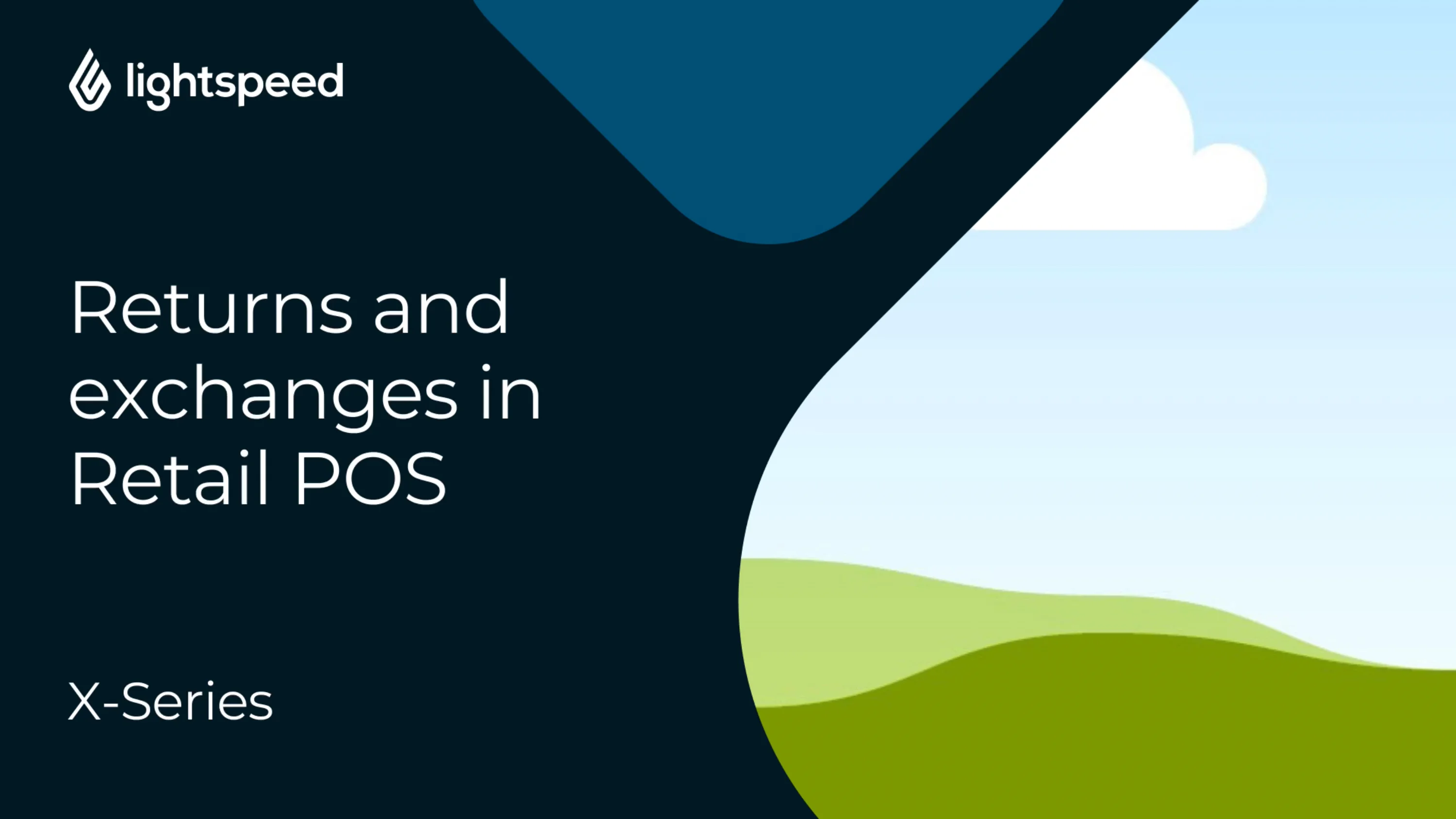 Returns and exchanges in Retail POS