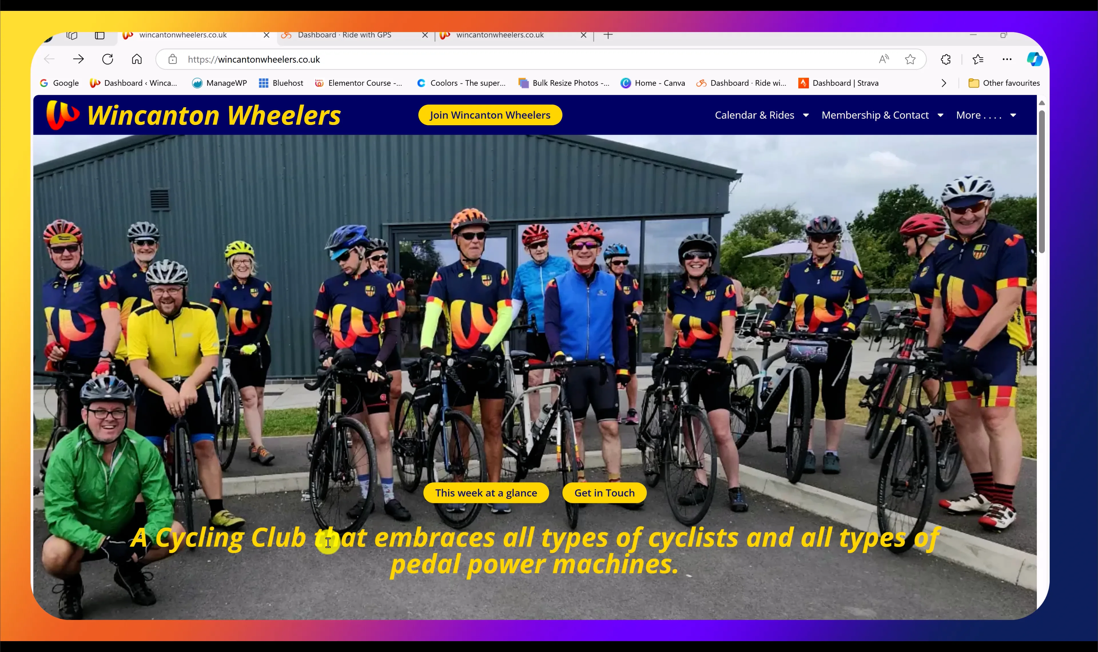 WW Website and Ride With GPS Intro