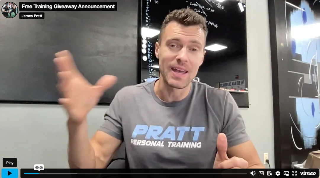 Free Training Giveaway Announcement