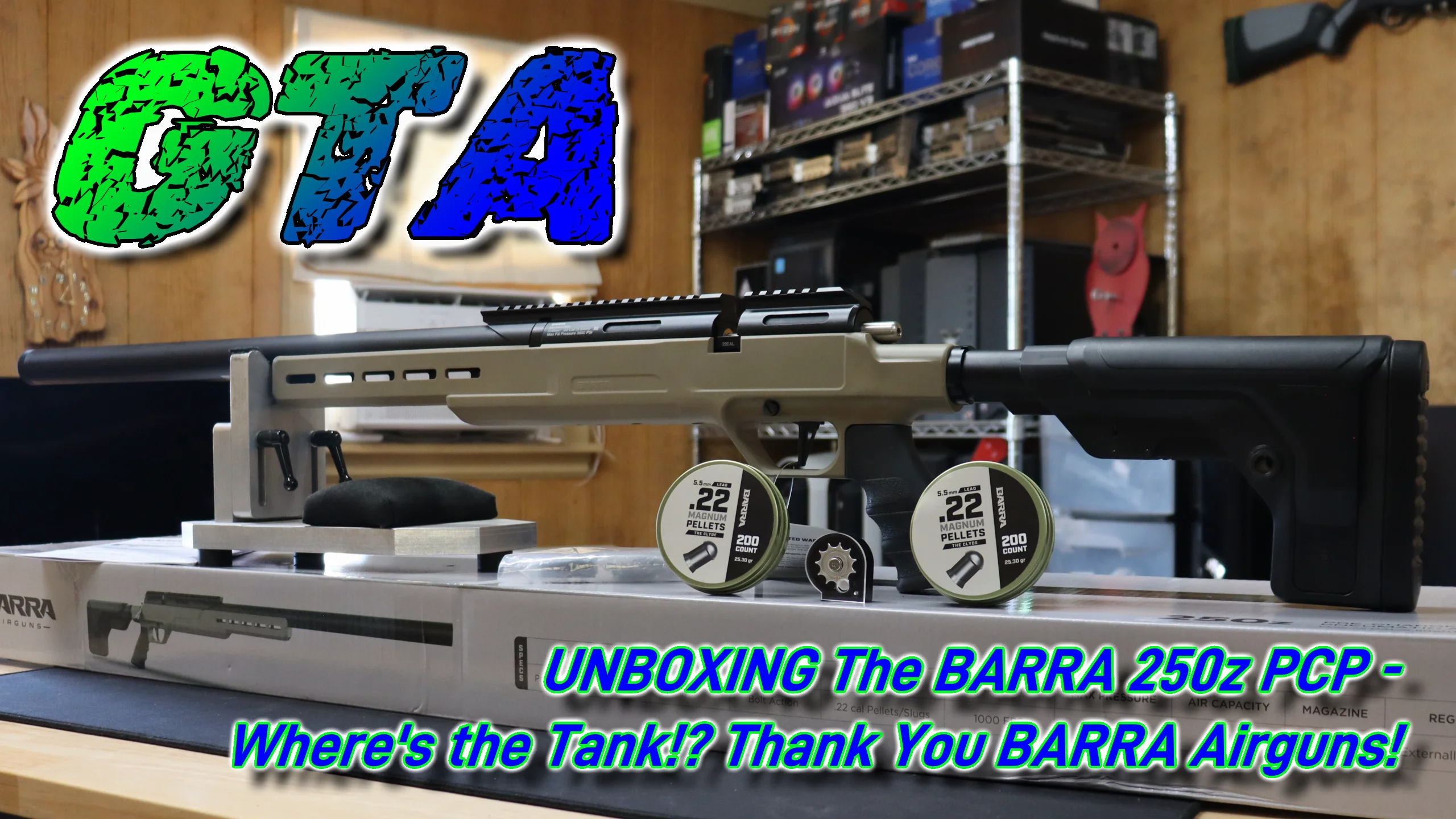 Modern Airgunner - UNBOXING the BARRA 250z Regulated PCP - Hey guys ...