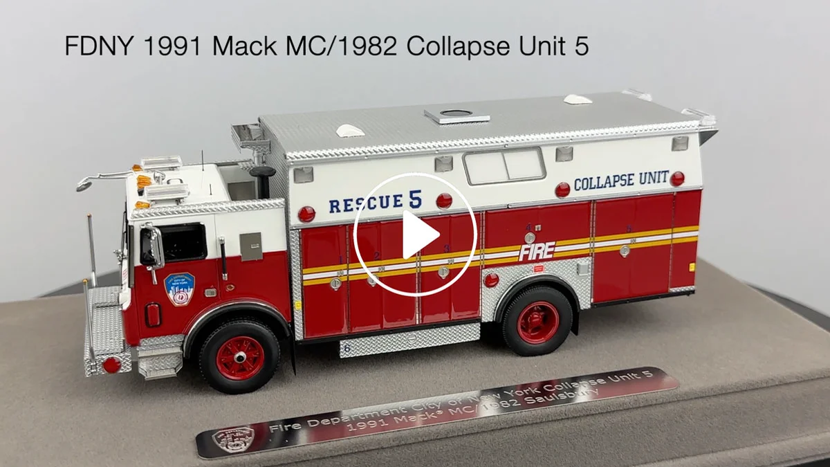 FDNY 1991 Mack MC/1982 Collapse Unit 5
