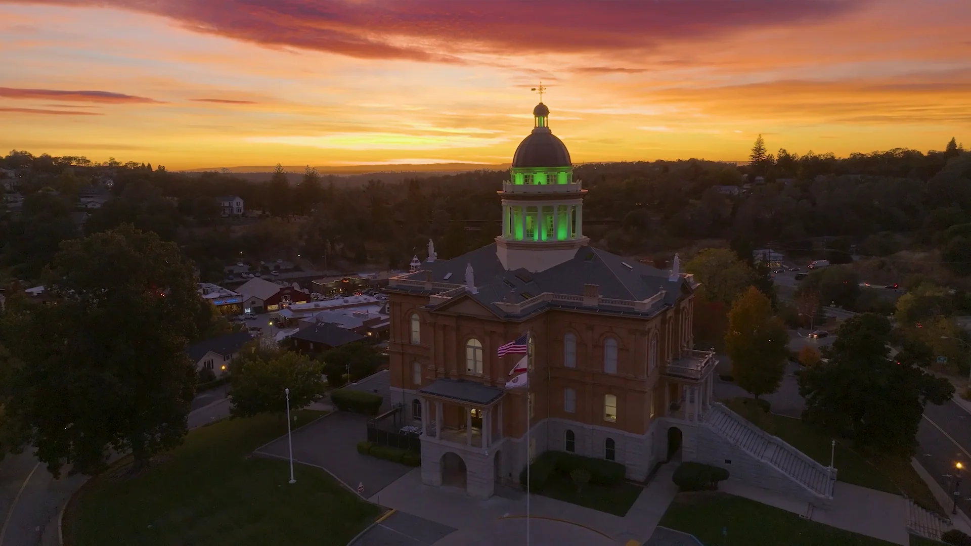 Historic Auburn Courthouse acknowledges operation greenlight