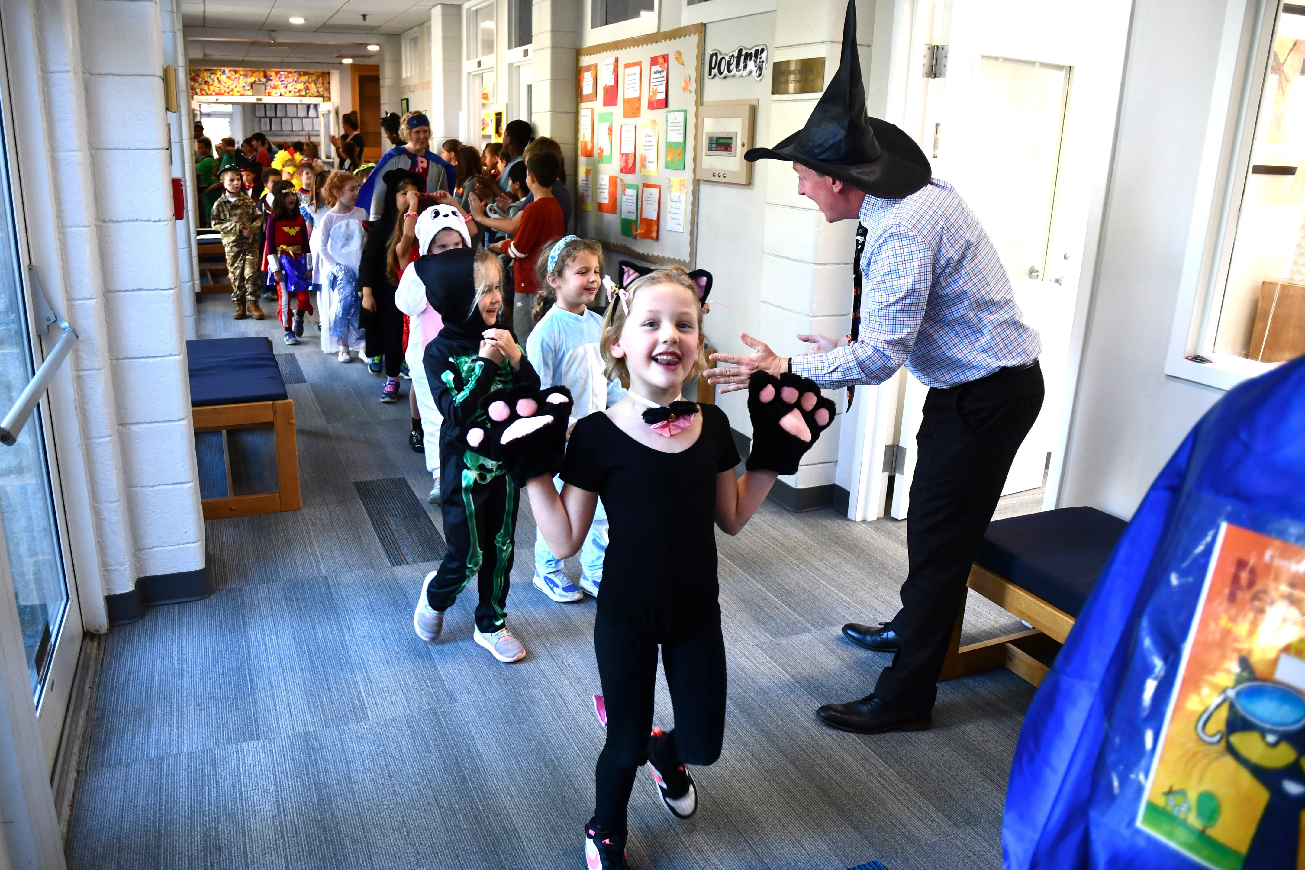 Kindergarten Halloween Parade