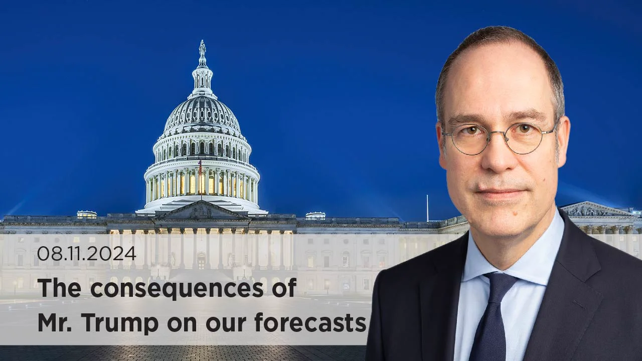 The consequences of Mr. Trump on our forecasts