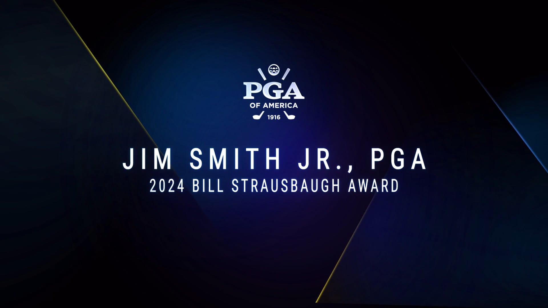 Jim Smith Jr., PGA - 2024 Bill Strausbaugh Award Tribute Video | Videos ...