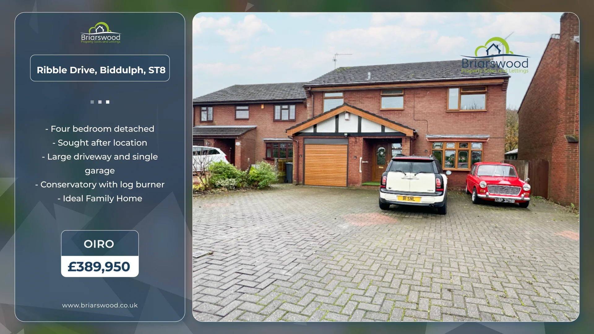 Ribble Drive, Biddulph - ST8