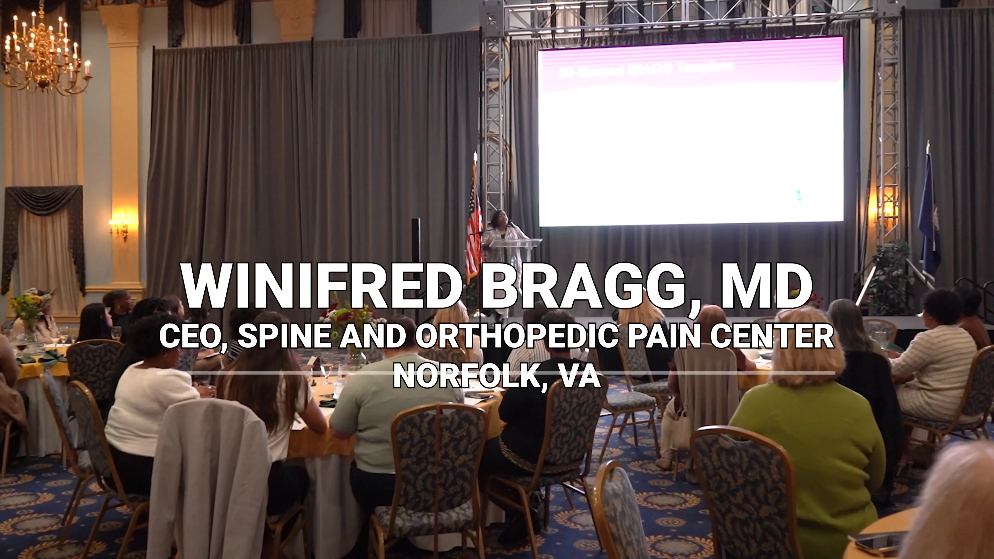 Dr. Bragg-Event Video
