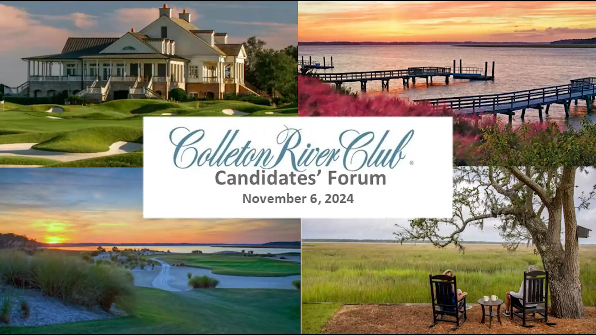 Colleton River - Candidate Forum - 11062024