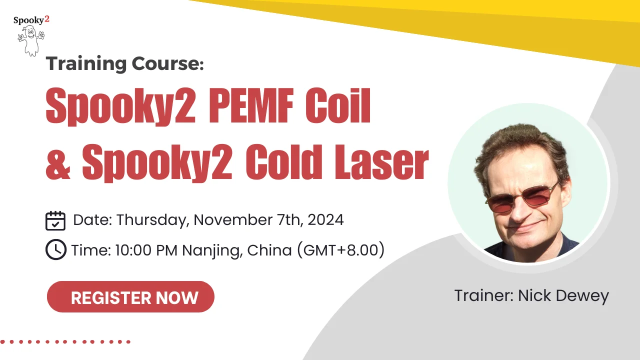 Spooky2 PEMF Coil & Spooky2 Cold Laser held by Nick Dewey on November 07th