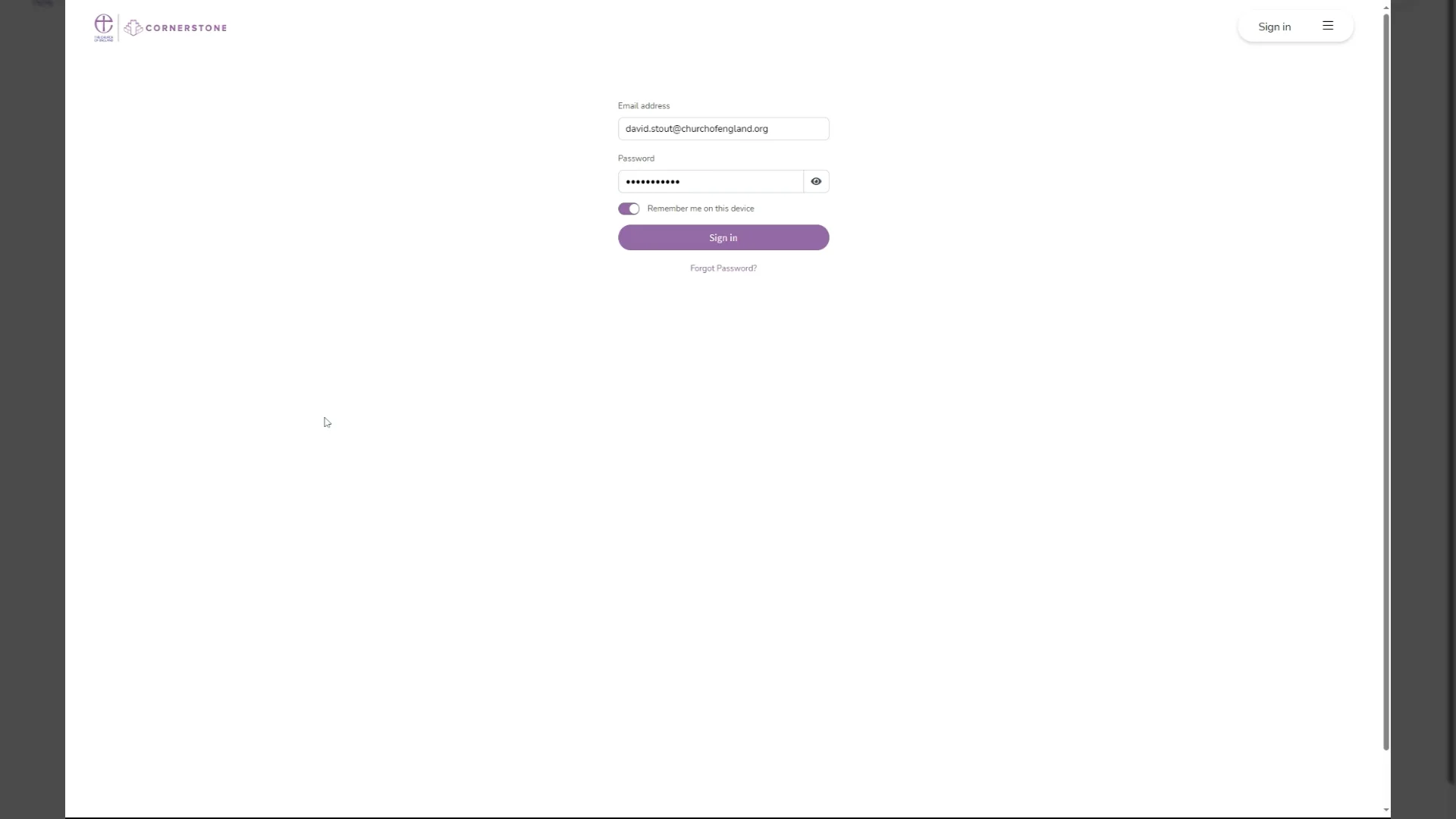 Cornerstone Platform Overview