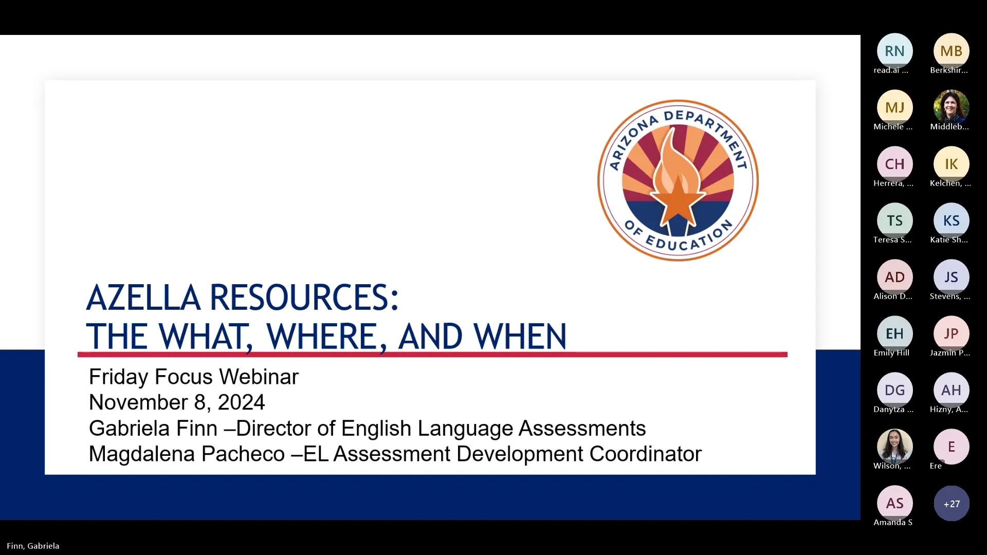 Friday Focus Webinar_ AZELLA Resources - The What, Where, and When ...