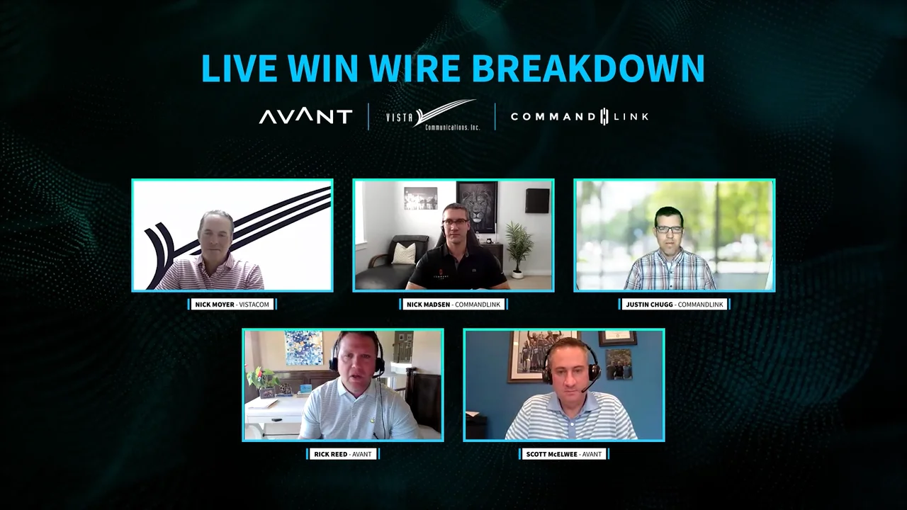 Live Win Wire Breakdown - Vista & CommandLink