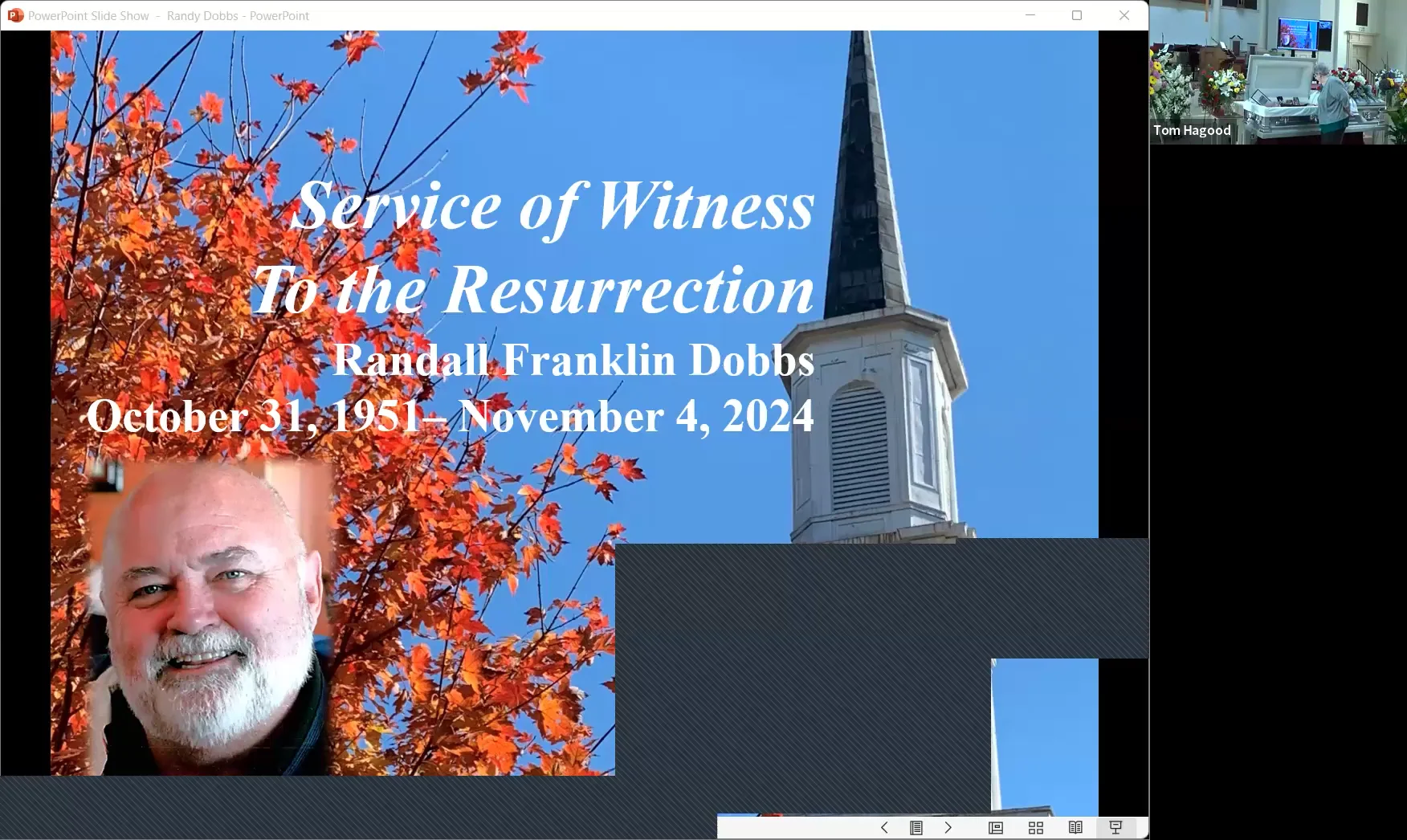 Randall (Randy) Dobbs Funeral Service