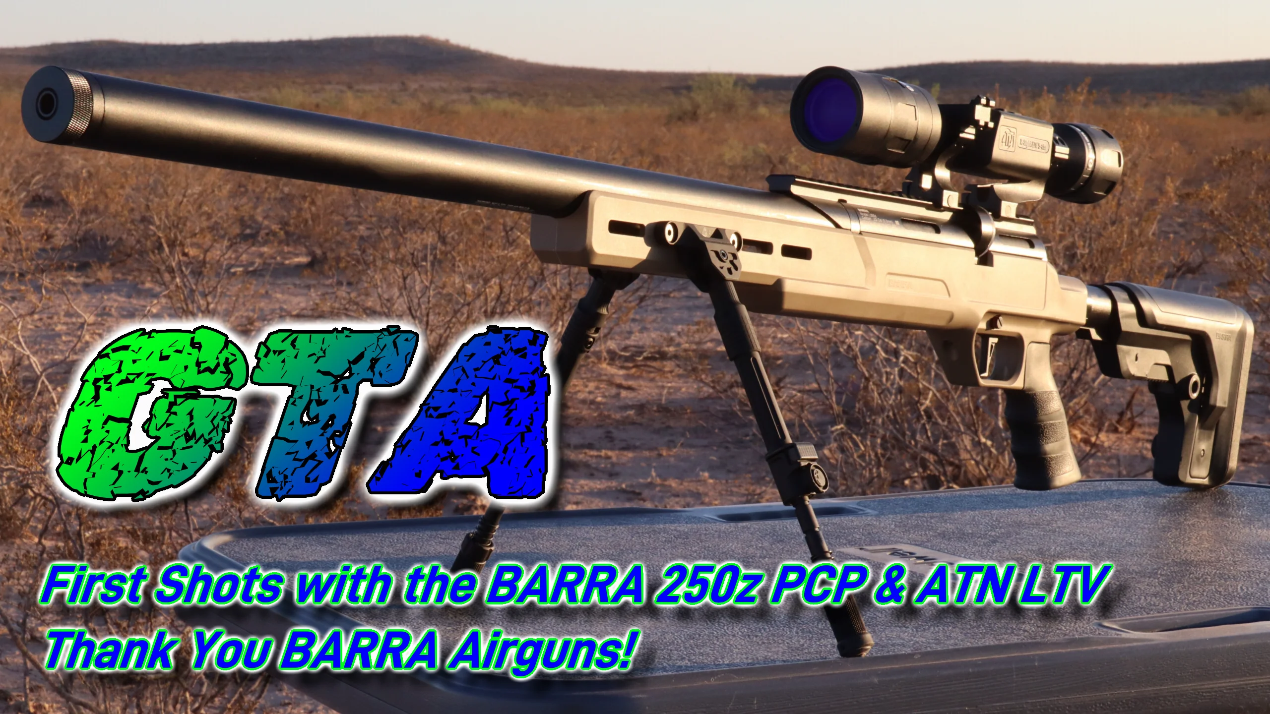 Modern Airgunner - First Shots with the Barra 250z Regulated PCP Airgun ...