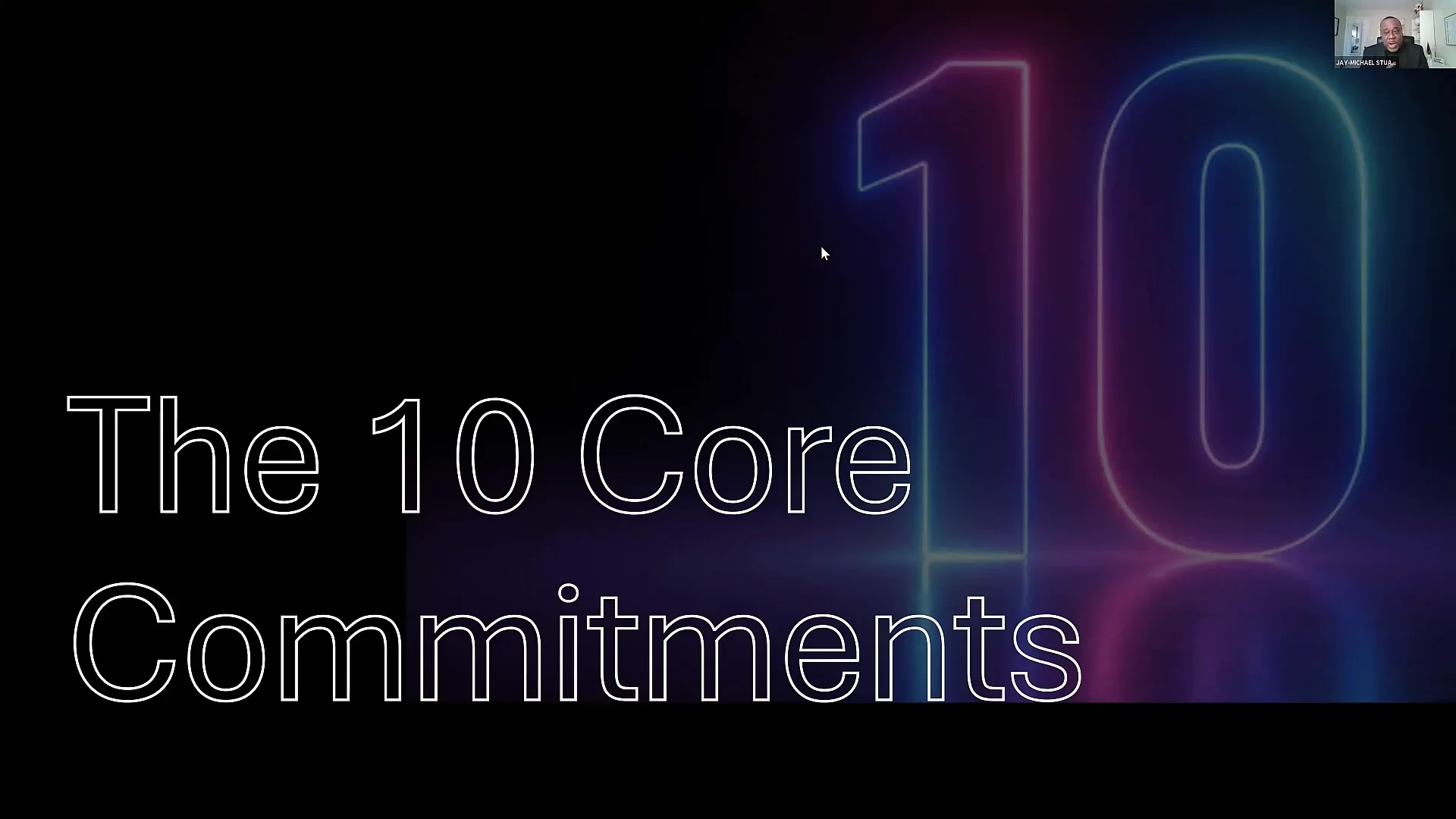 10 Core Commitments Jay Michael Stuart