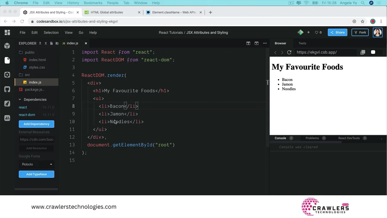 Attributes_&_Styling_React_Elements
