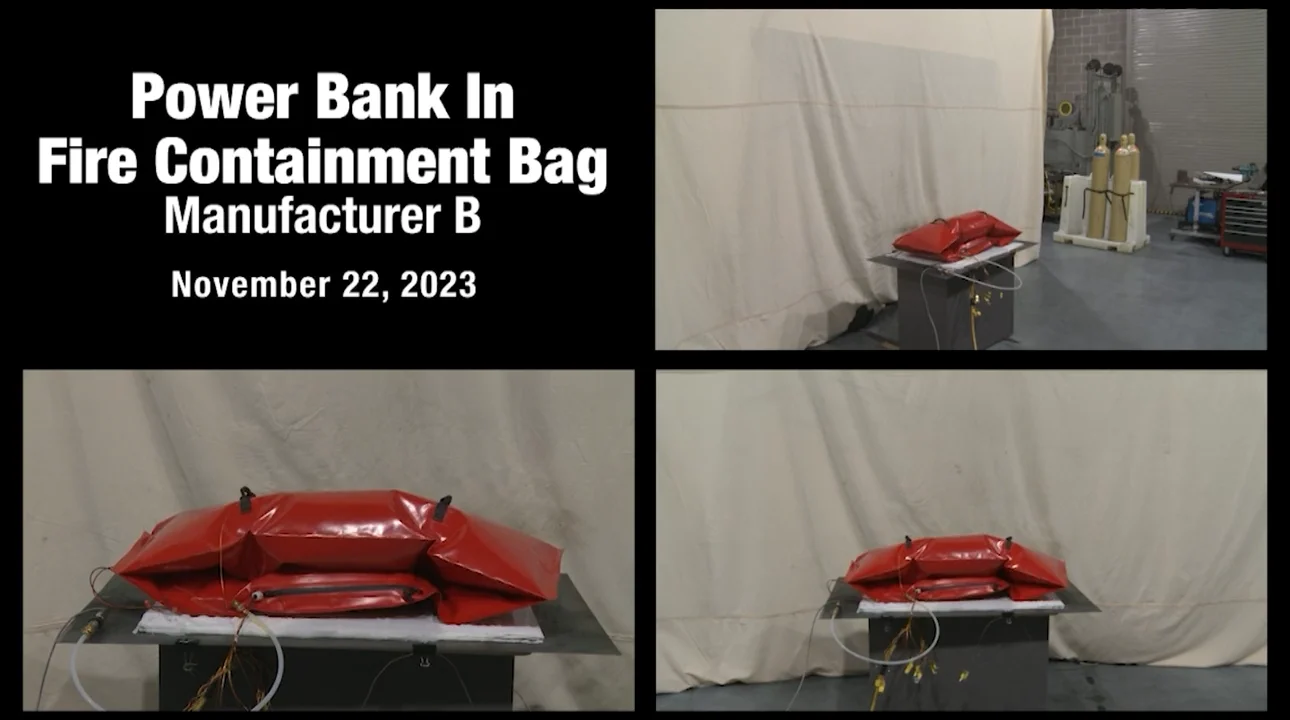 FAA Tests of Multiple Containment Bags