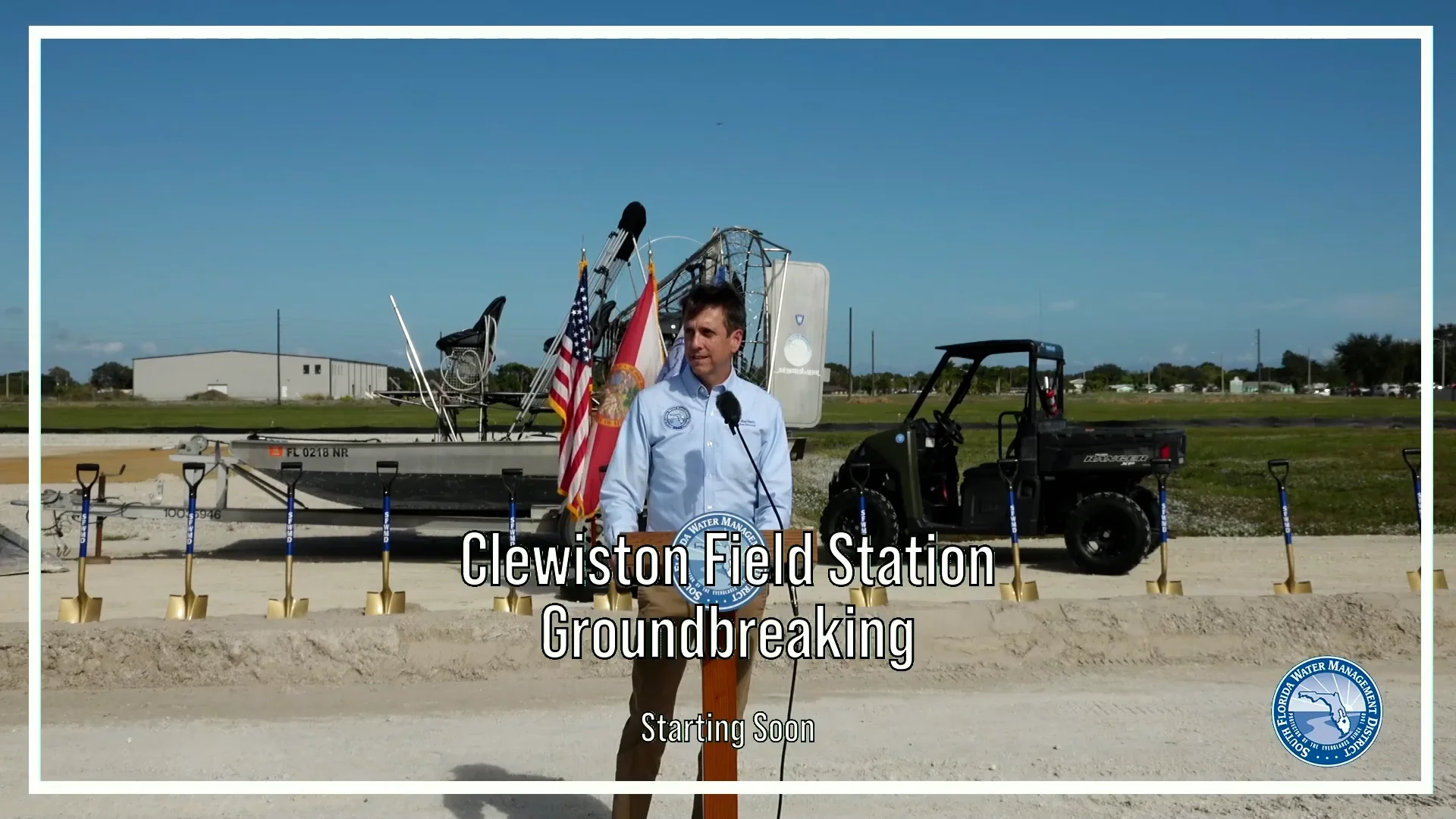 Clewiston Field Station Groundbreaking