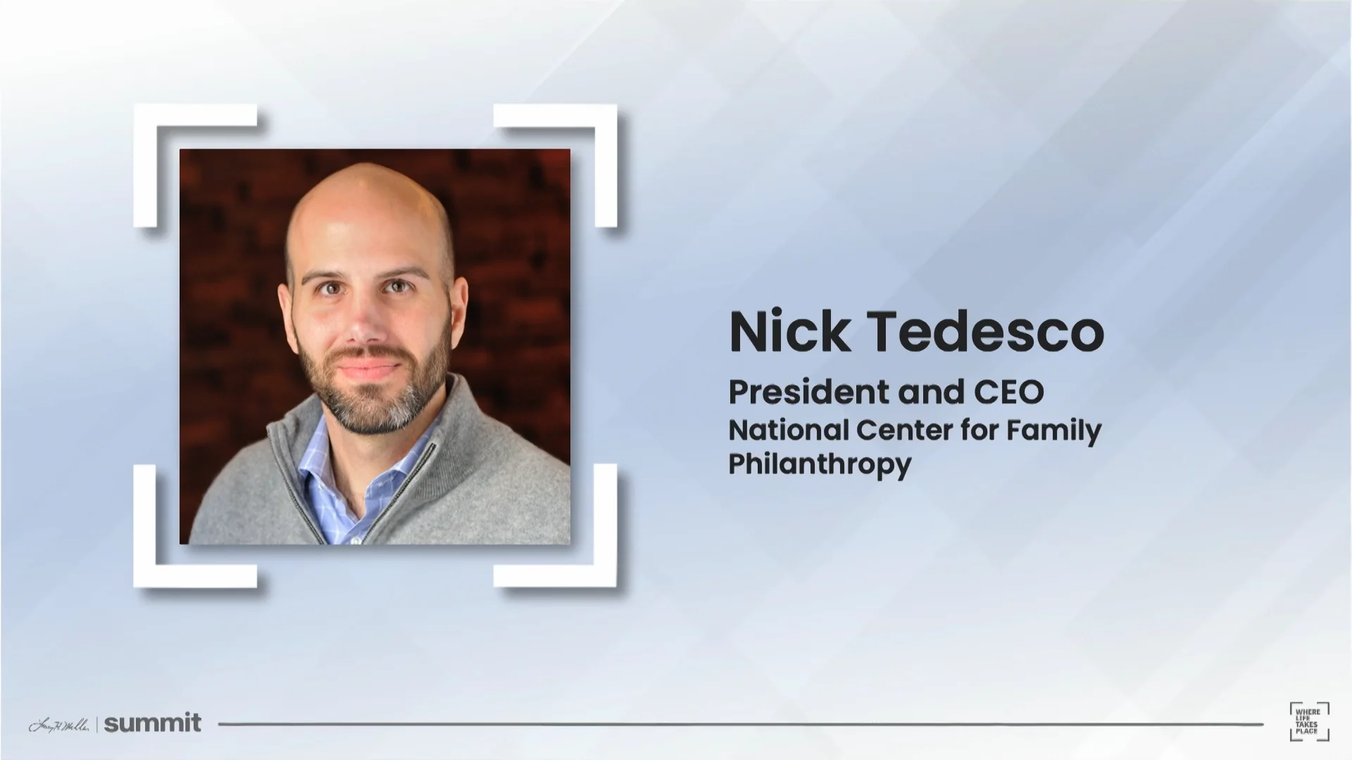 Philanthropy Workshop with Nick_Tedesco 10-23-24