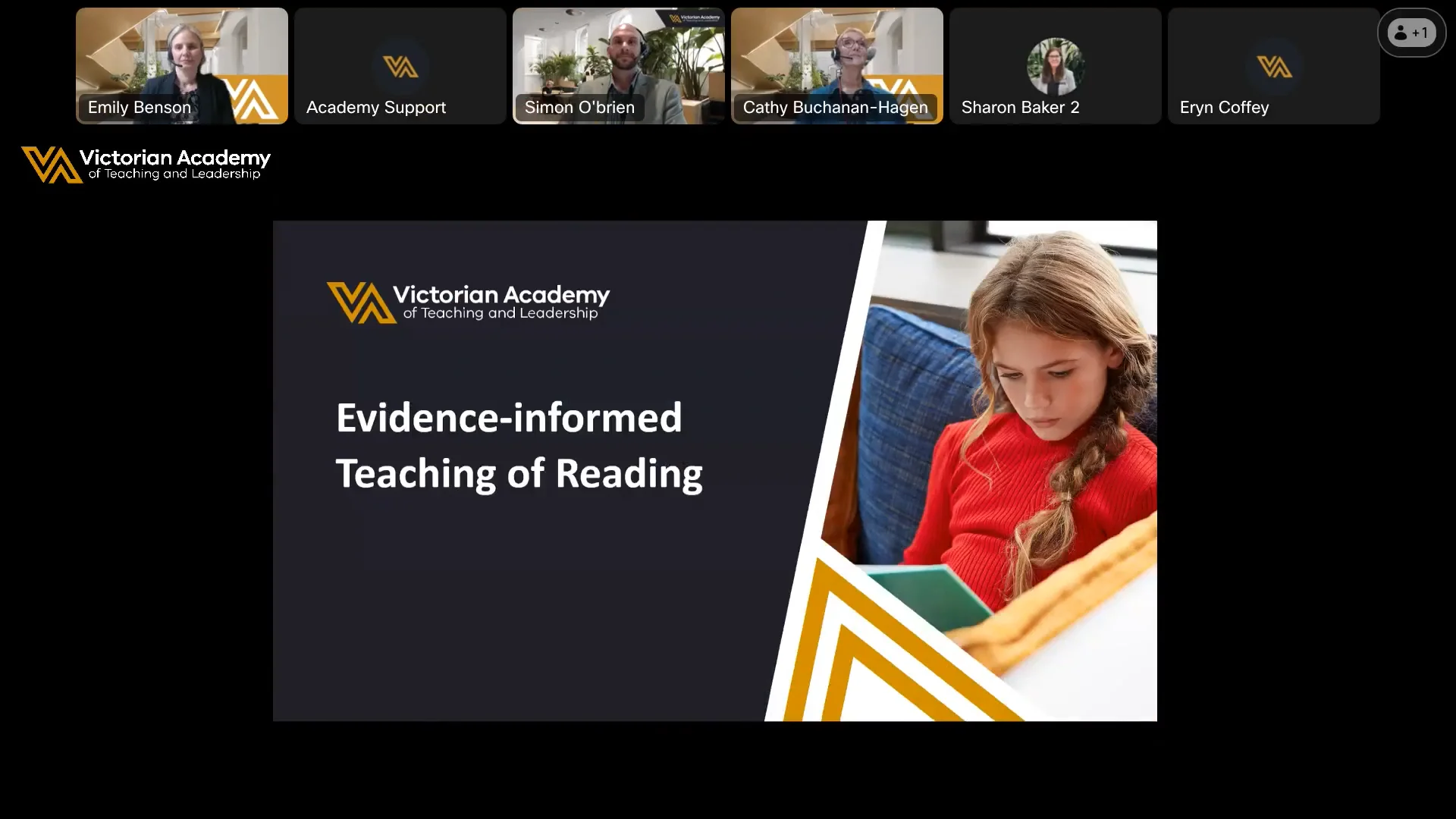Evidence-informed Teaching of Reading webinar