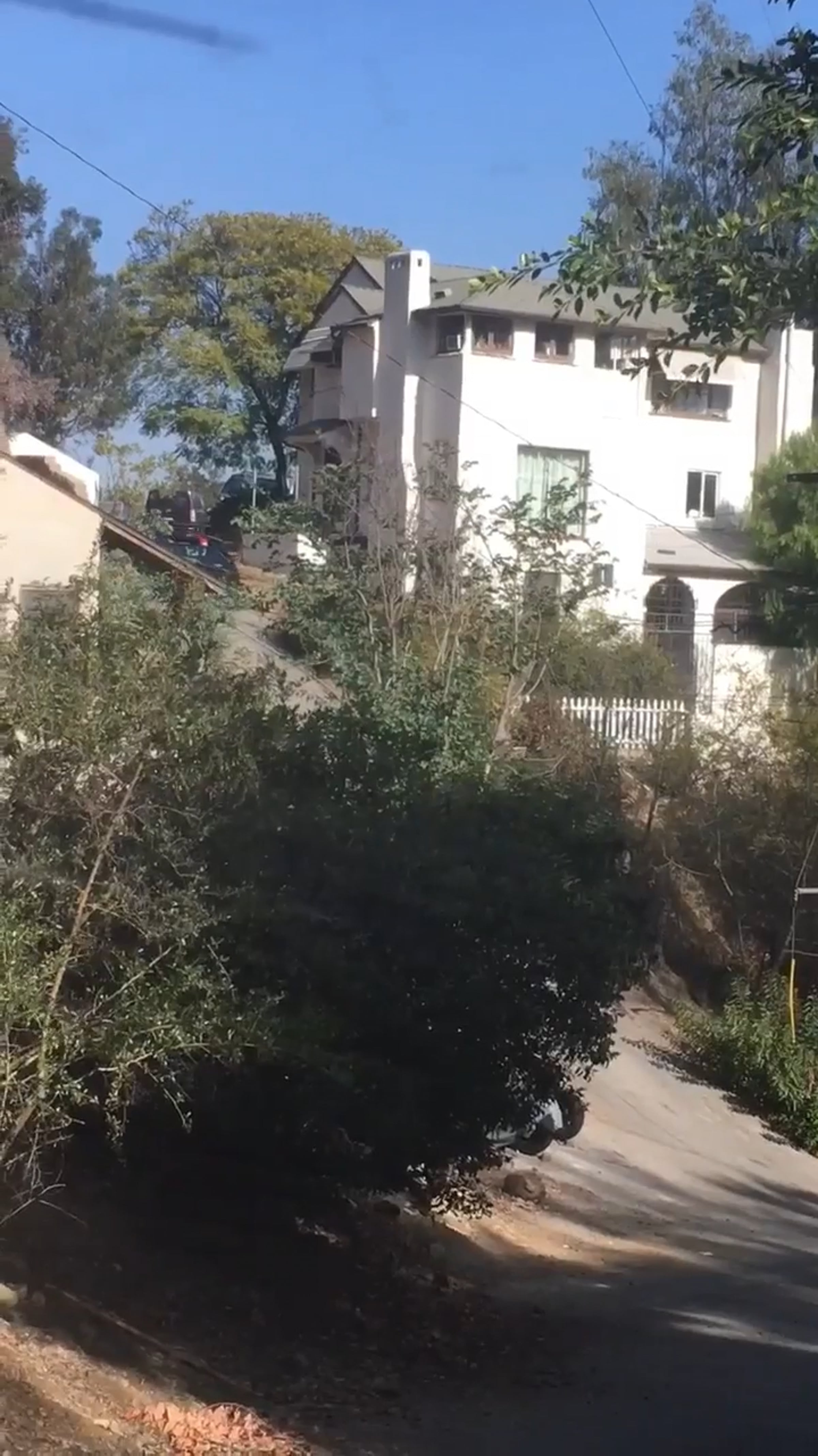 Perish Dignam first time seeing if his Lambo can leave the steep ...