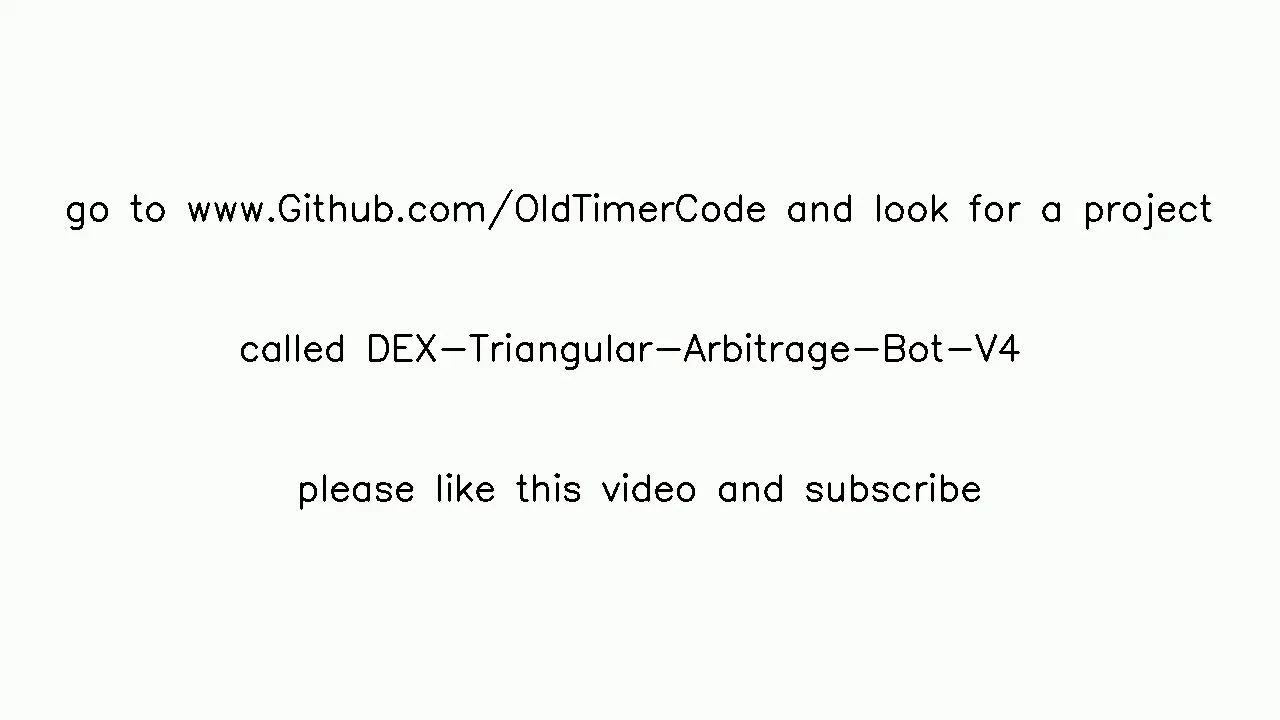 How to Config the JavaScript-DEX TriArb Bot v4: Open-Source and Profitable