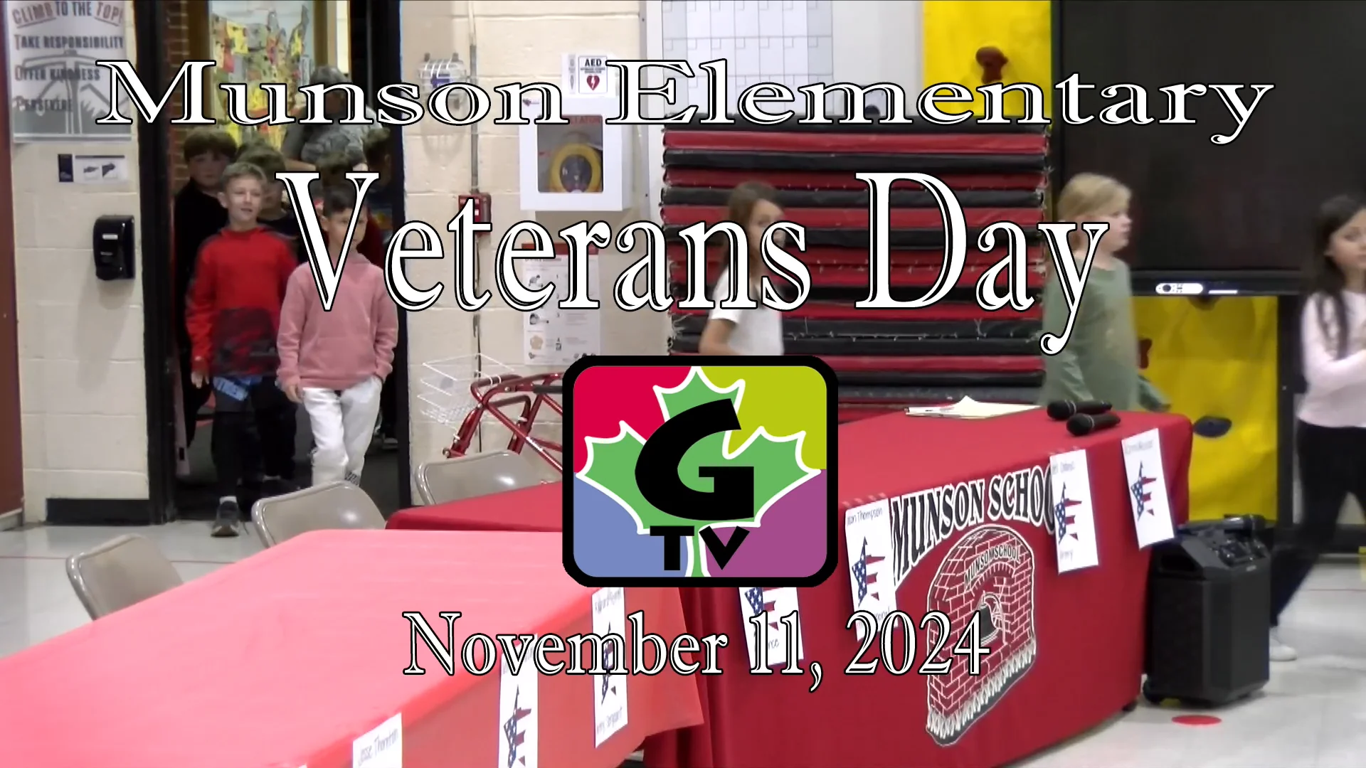 Munson Elementary Veterans Day 11-11-24